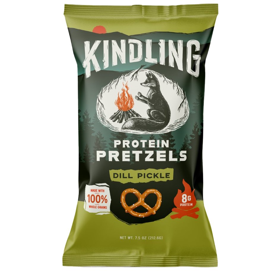 Kindling Protein Pretzels - Dill Pickle - Shop Chips at H-E-B