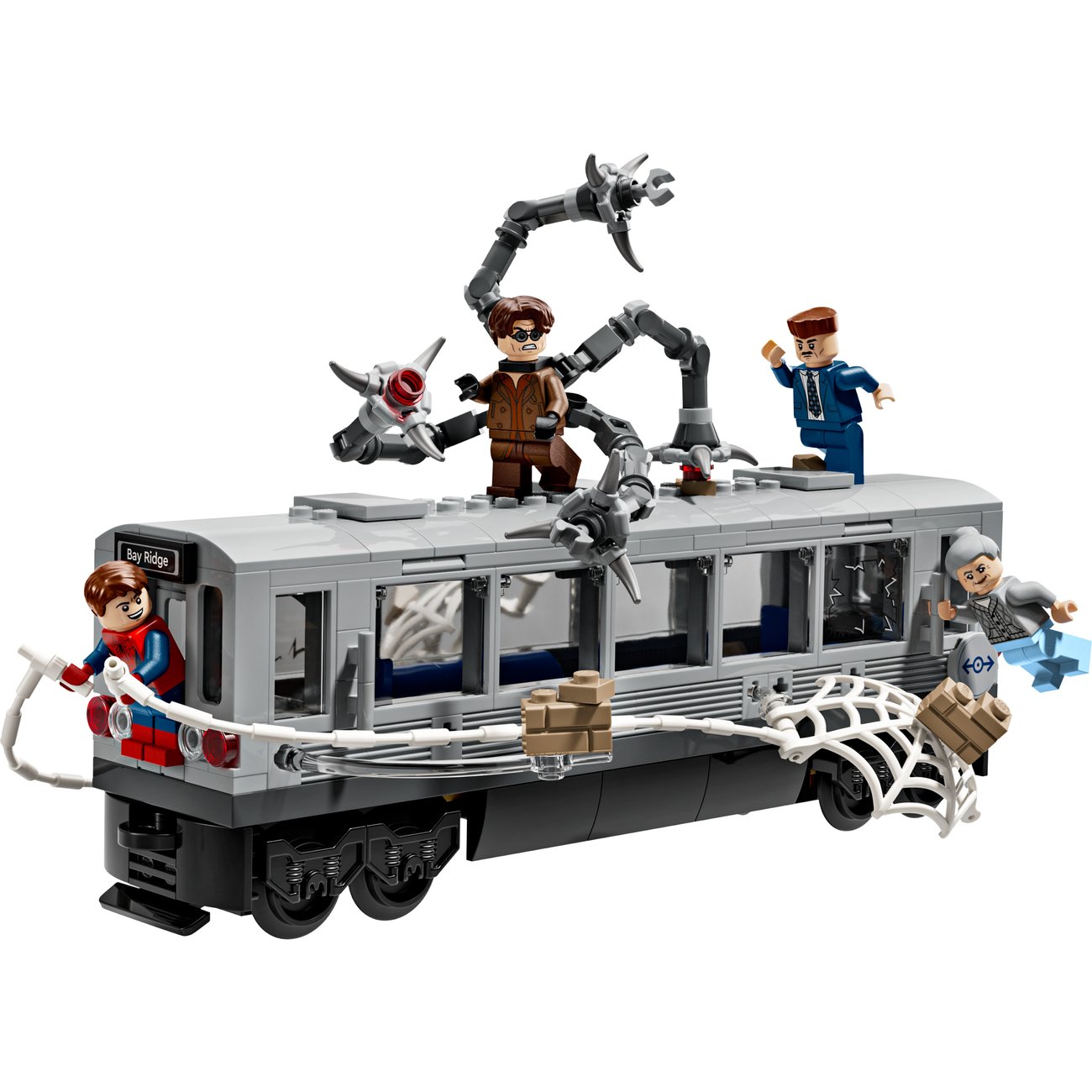 LEGO Marvel Spider-Man vs. Doc Ock Subway Train Scene Set - Shop Lego ...