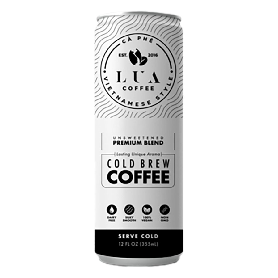 Lua Coffee Unsweetened Black Vietnamese Cold Brew, 12 oz | Central ...