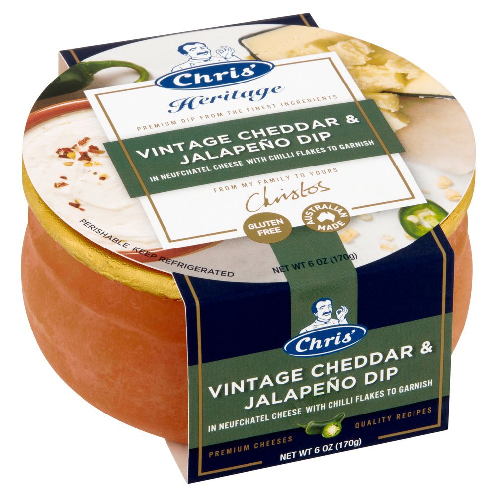 Chris' Heritage Dip - Vintage Cheddar & Jalapeno - Shop Dip at H-E-B