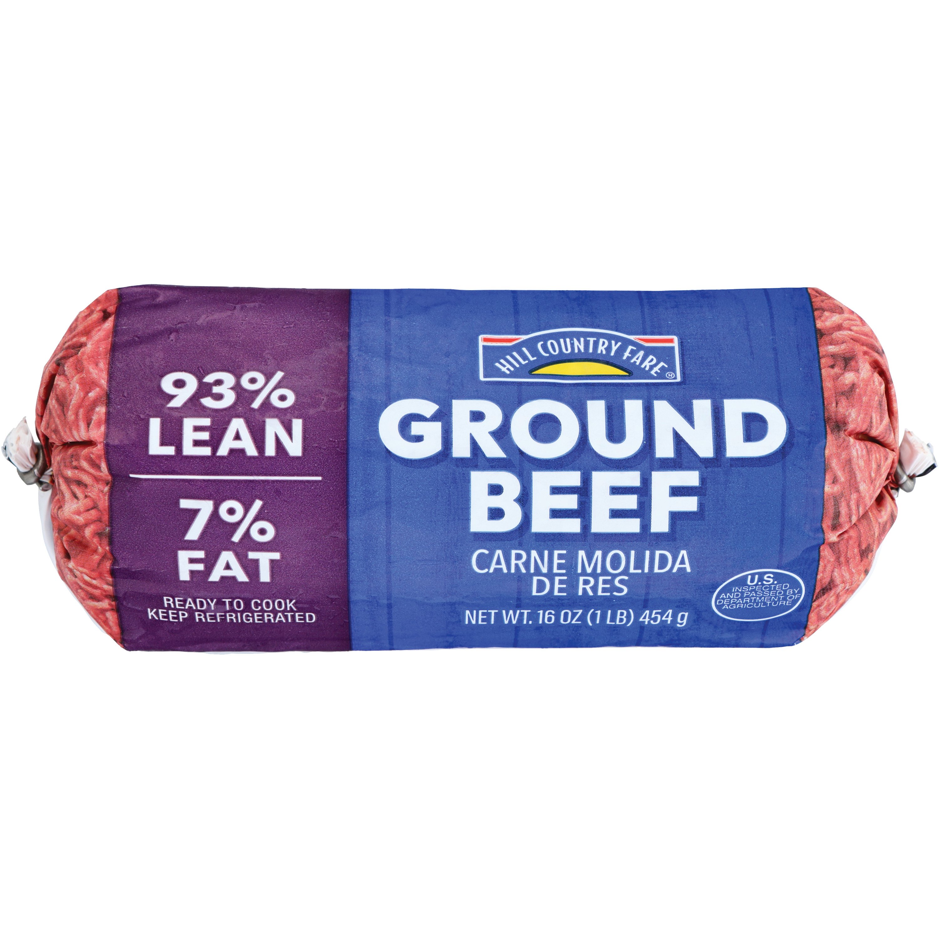 Hill Country Fare Ground Beef, 93% Lean - Shop Beef at H-E-B