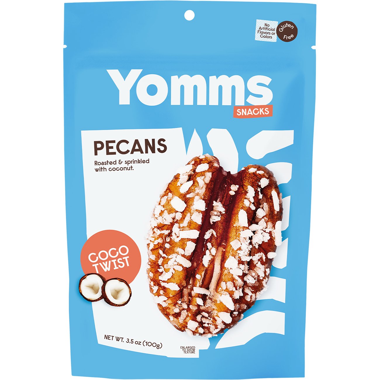 Yomms Coco Twist Pecans - Shop Nuts & seeds at H-E-B