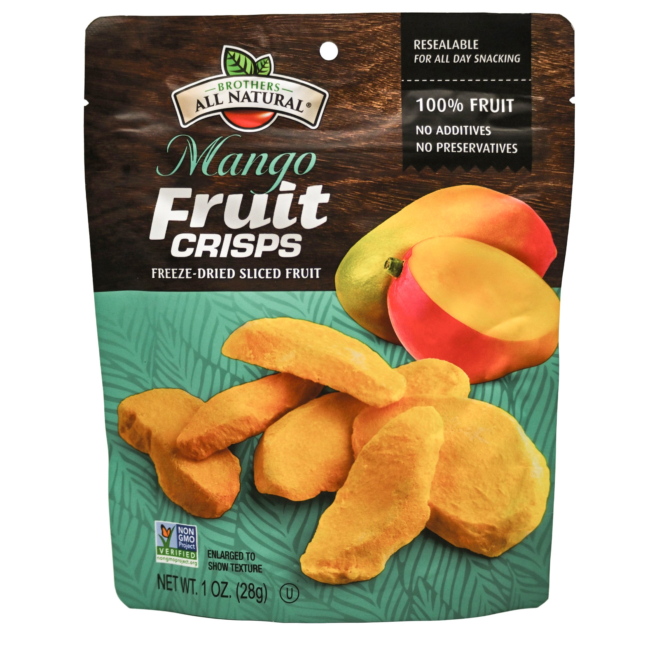 Brothers All Natural Mango Fruit Crisps - Shop Tropical & specialty at ...