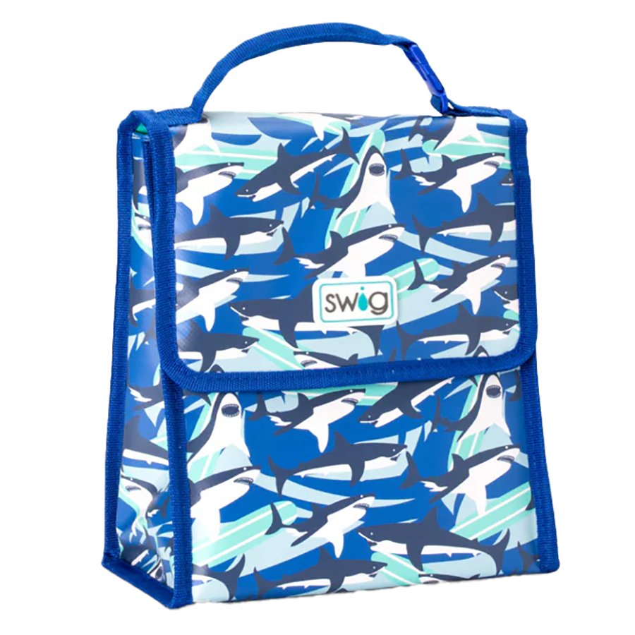 Swig Shark Fin Foldi Lunch Bag, ea | Central Market - Really Into Food