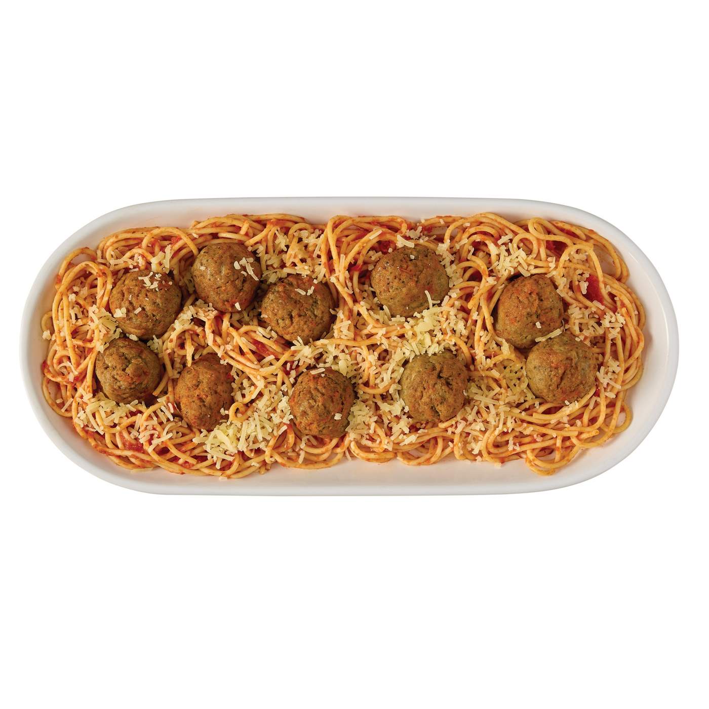 Meal Simple by H-E-B Spaghetti & Meatballs - Family Size - Shop Entrees ...