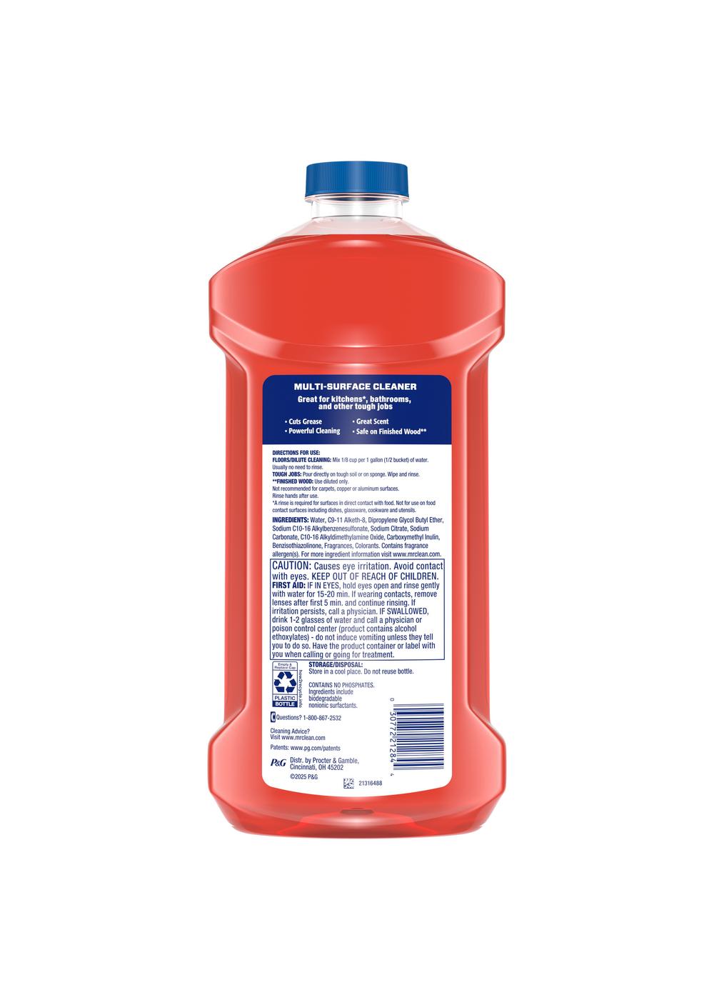 Mr. Clean Multi Surface Cleaner - Frosted Cranberry - Shop All purpose ...