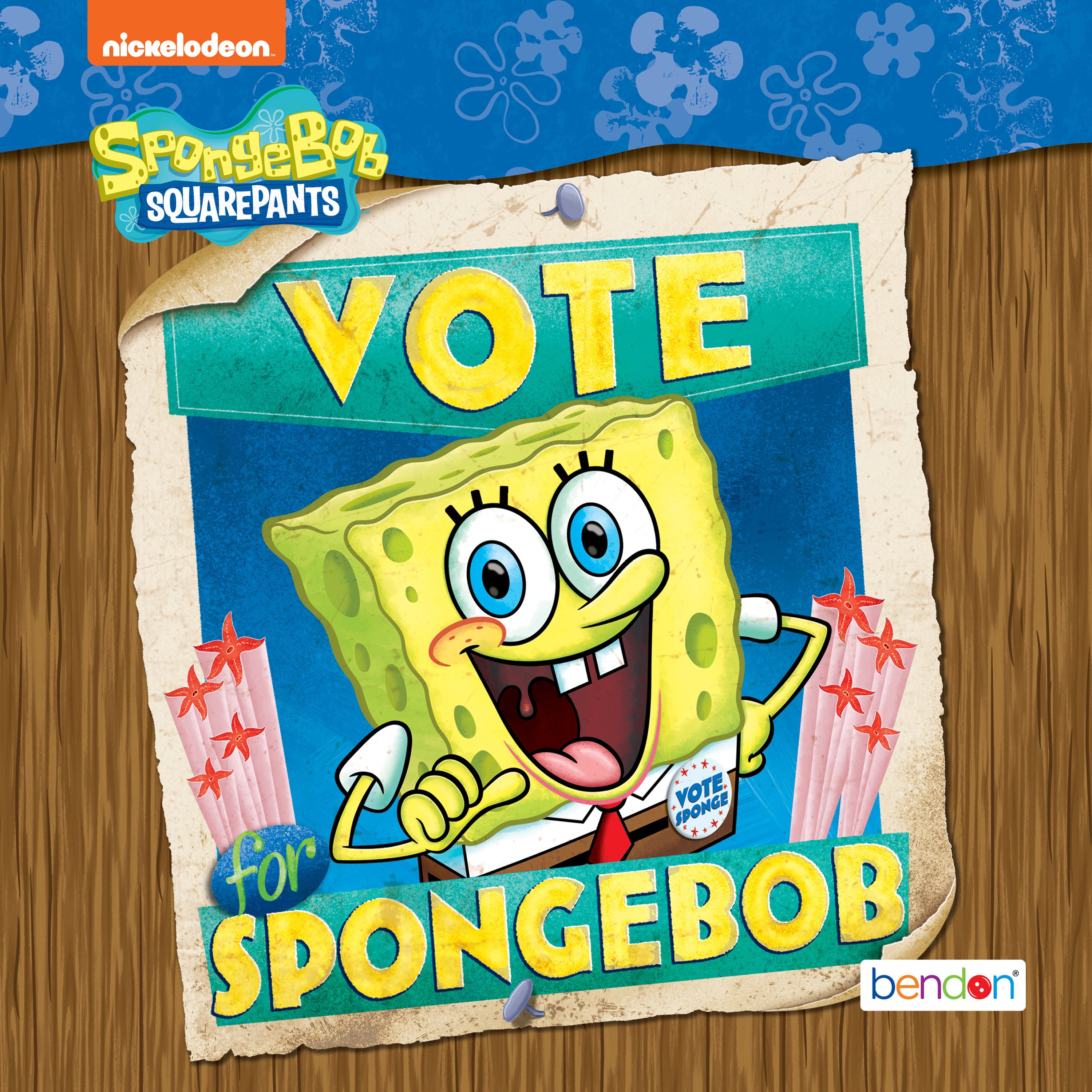 Bendon SpongeBob SquarePants: Vote for SpongeBob - Shop Books ...