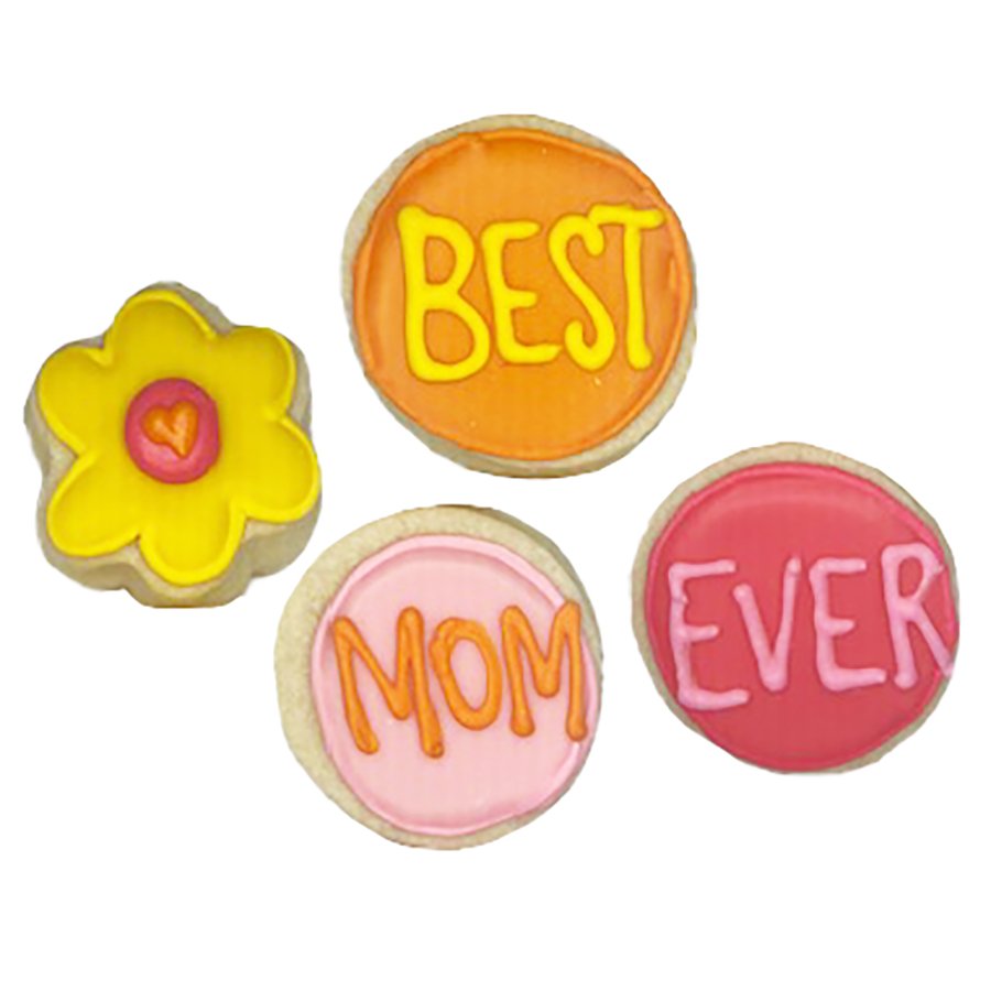 Hayley Cakes & Cookies Best Mom Ever Mini Cookies, 4 ct | Central ...