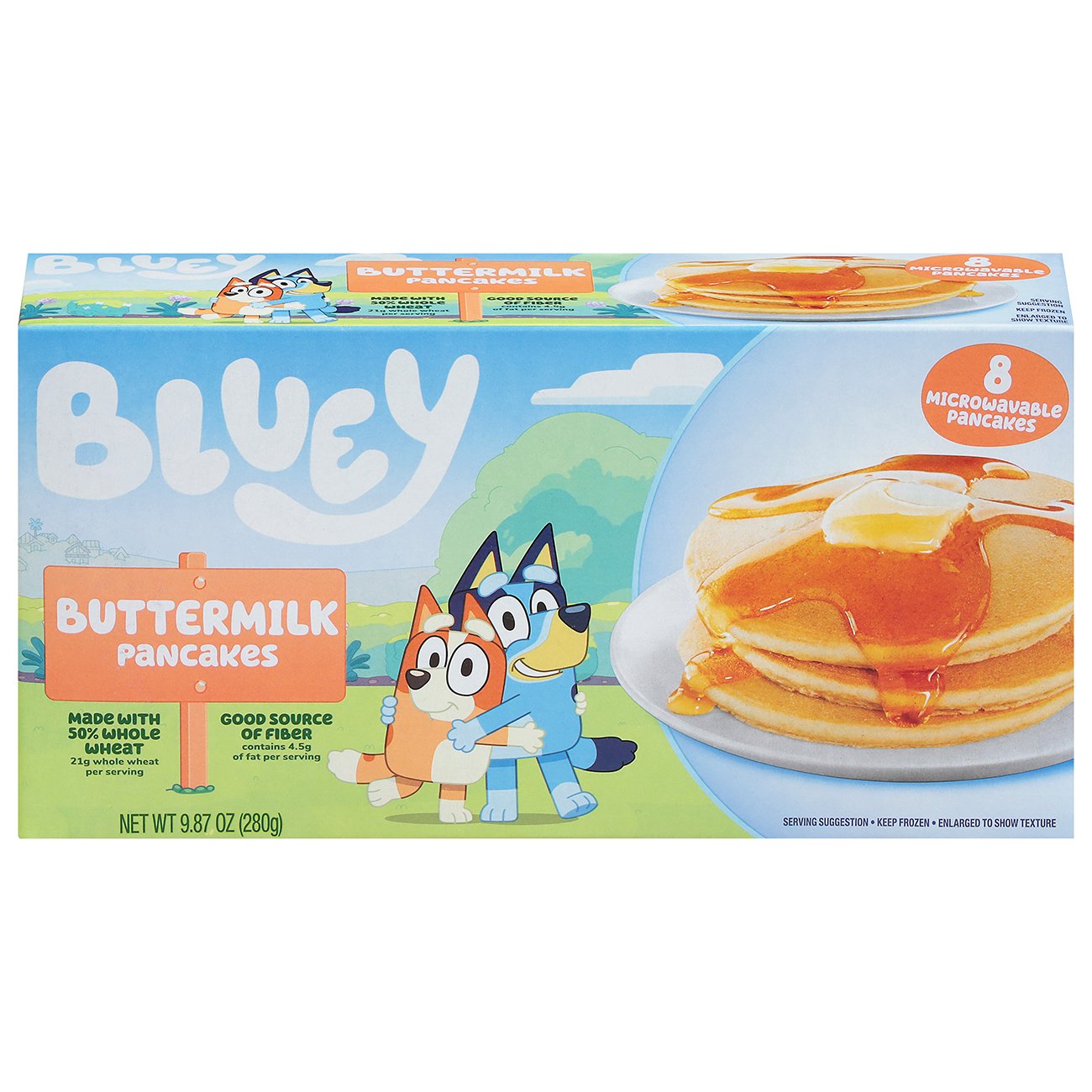 Bluey Frozen Buttermilk Pancakes, 8 ct | Joe V's Smart Shop | Low ...