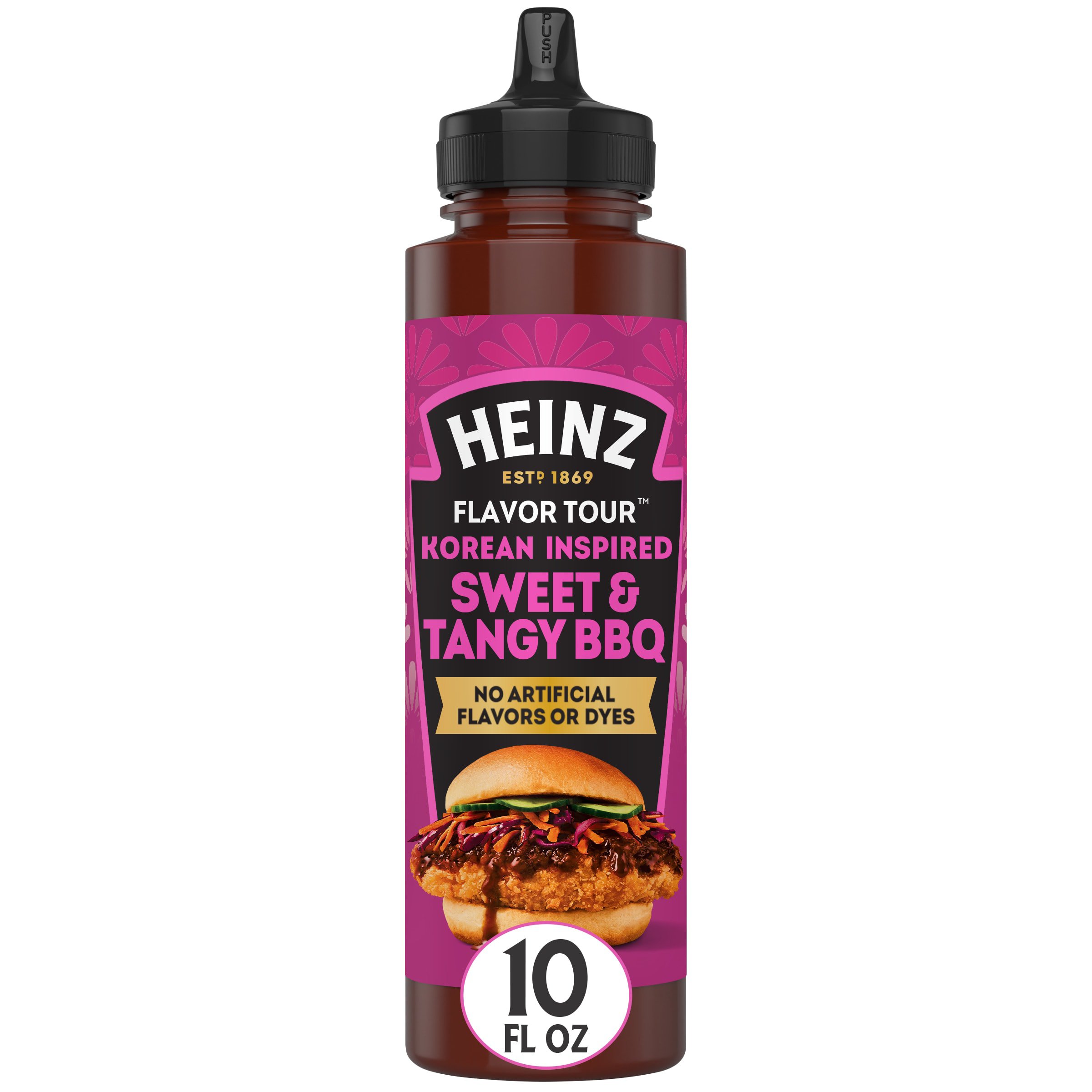 Heinz Flavor Tour Korean Inspired Sweet & Tangy BBQ Sauce - Shop ...