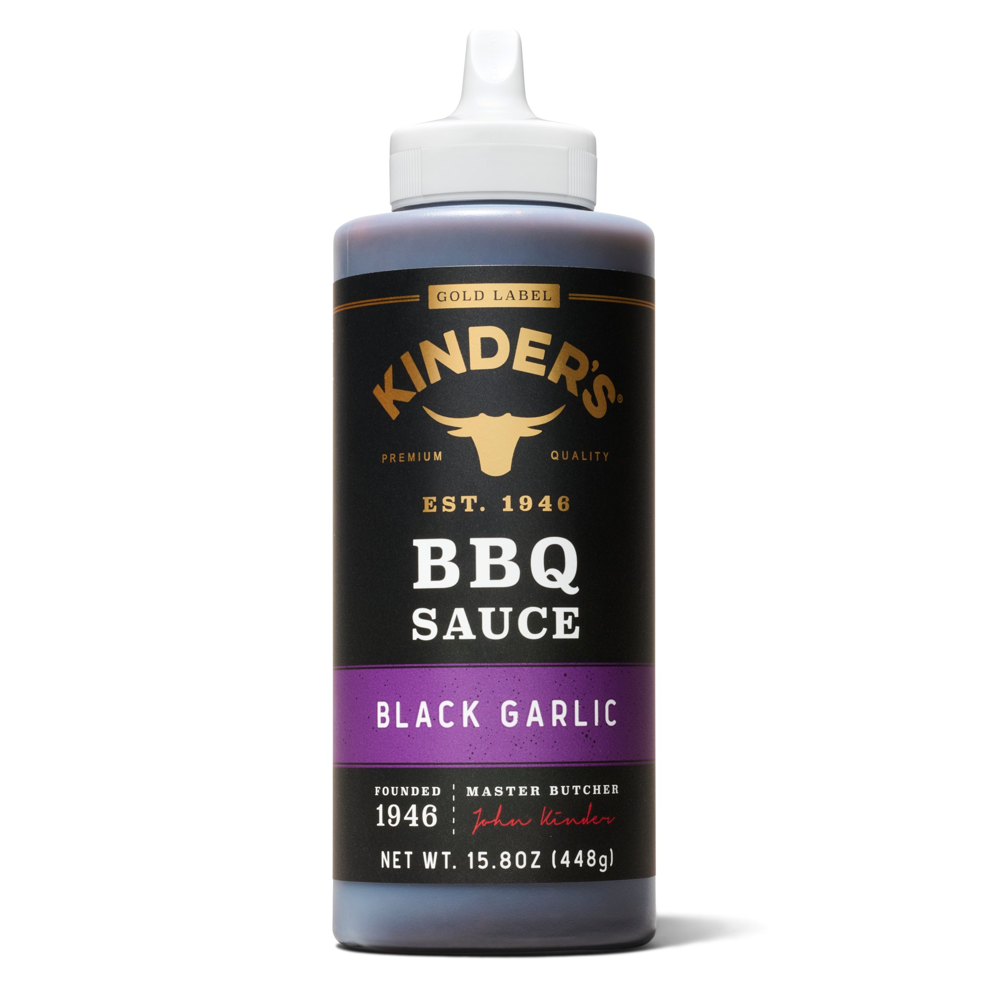 Kinder's Gold Label BBQ Sauce - Black Garlic - Shop Barbecue sauces at ...