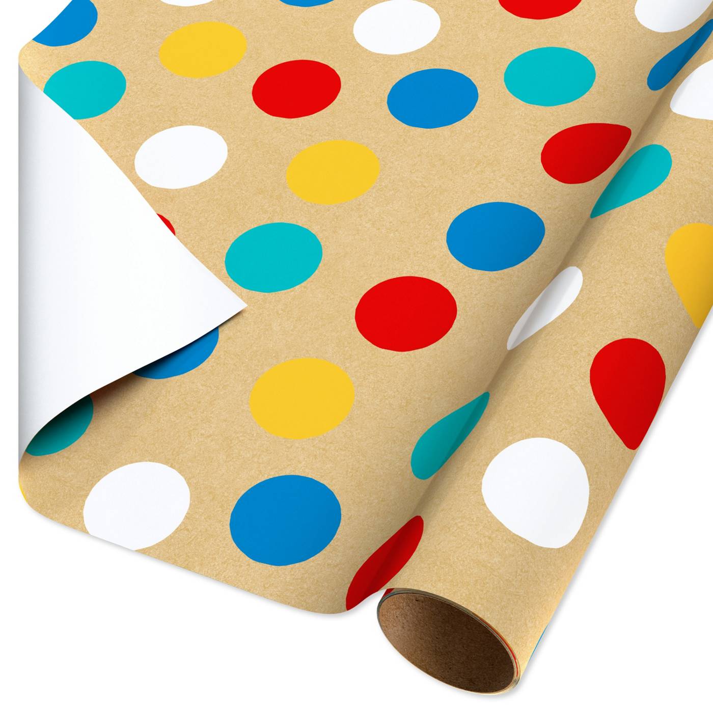 American Greetings Colorful Dots Wrapping Paper, 20 sq. ft. - Shop Gift ...