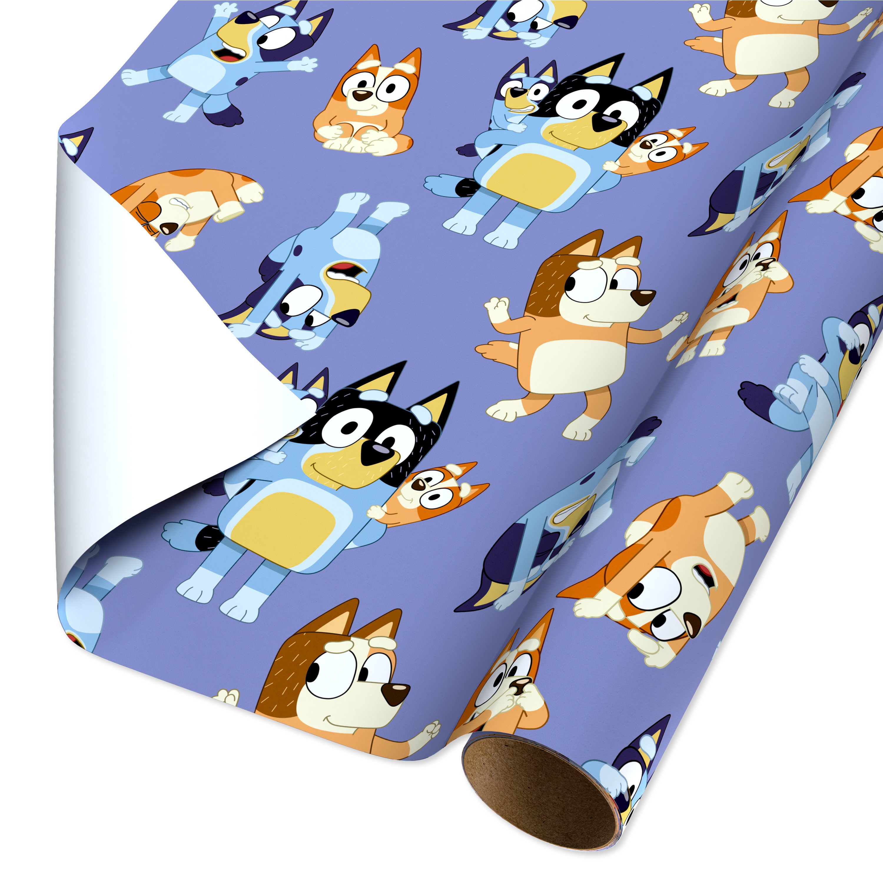 American Greetings Bluey & Friends Birthday Wrapping Paper, 20 sq. ft ...