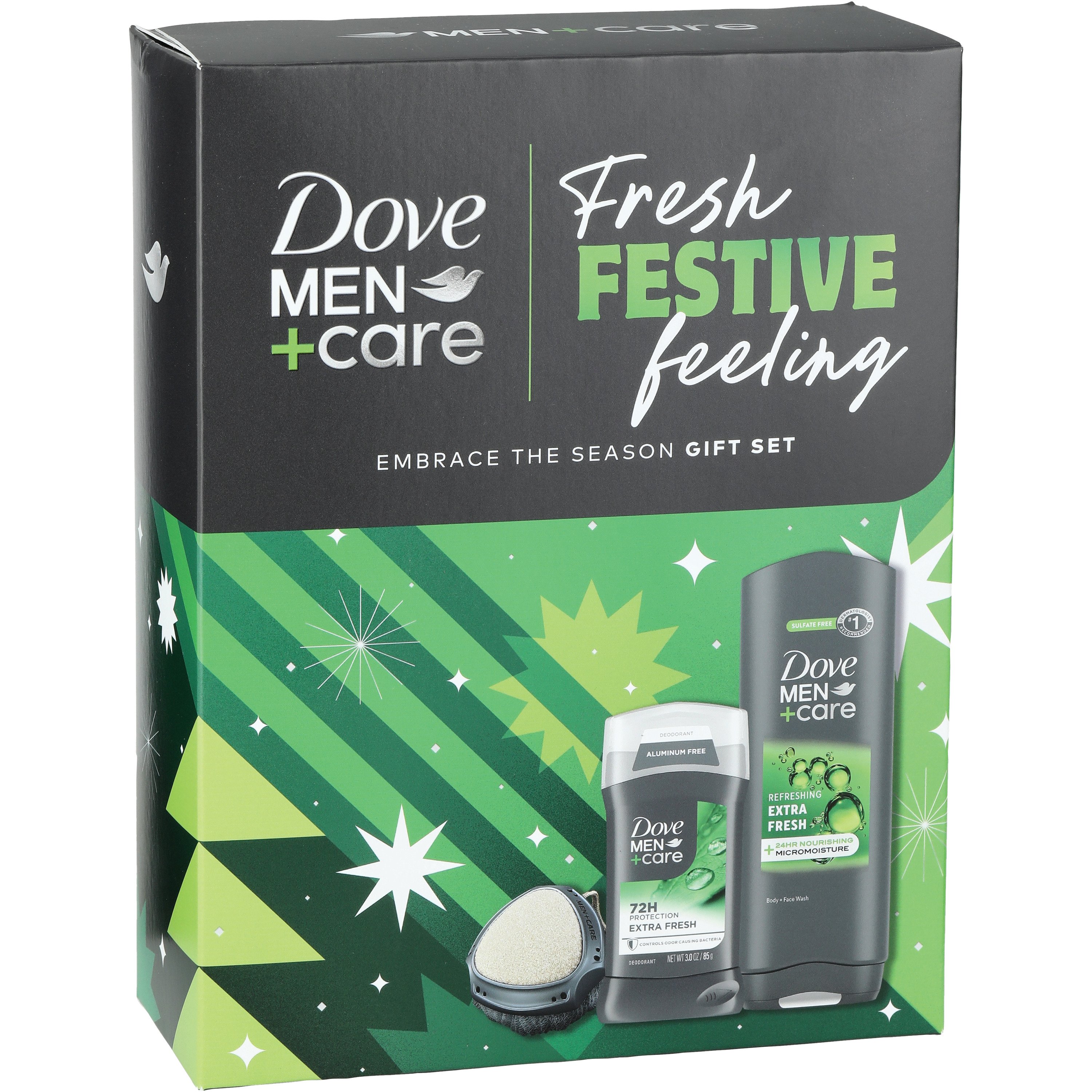 Dove Men+Care Gift Of Self Care Extra Fresh Set - Shop Body wash at H-E-B