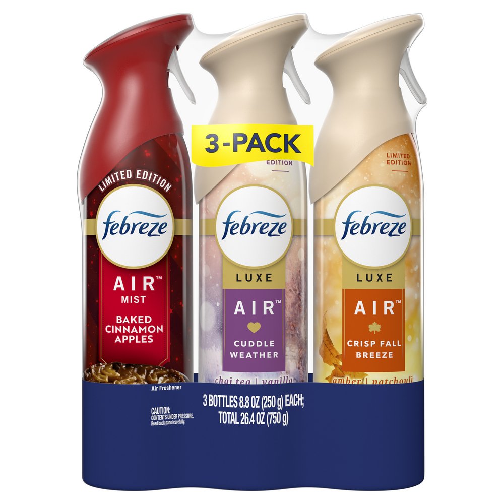 Febreze Air Freshener Room Spray - Fall Holiday Mix - Shop Air ...