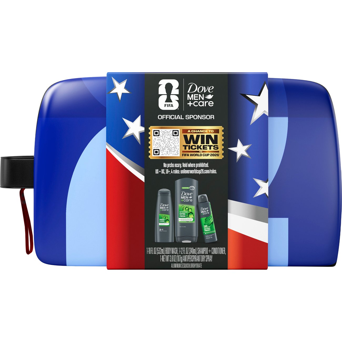Dove Men+Care Extra Fresh FIFA World Cup Gift Set - Shop Body wash at H-E-B