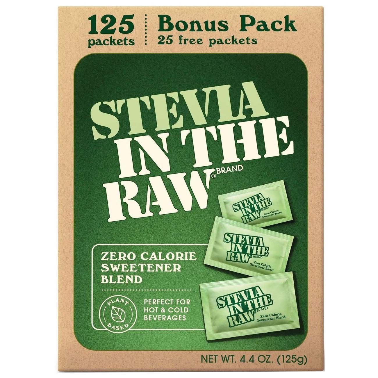 Stevia In The Raw Zero Calorie Sweetener Packets - Shop Sugar ...