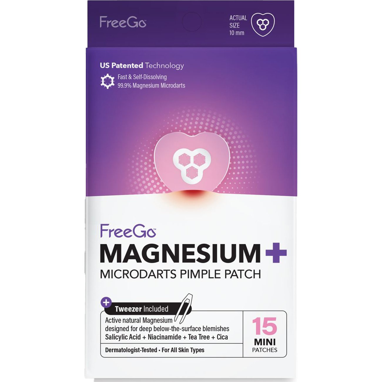 FreeGo Magnesium Mini Pimple Patches - Shop Facial masks & treatments ...