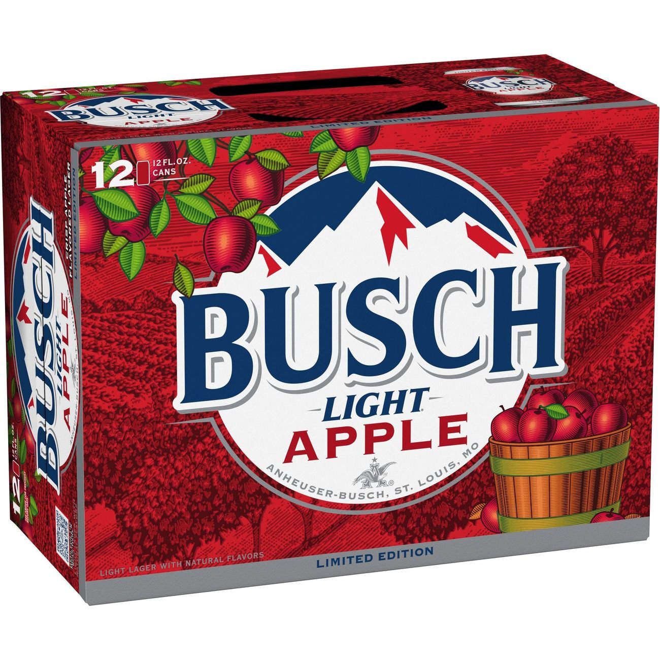 Busch Light Apple Lager Beer 12 pk Cans - Shop Beer at H-E-B