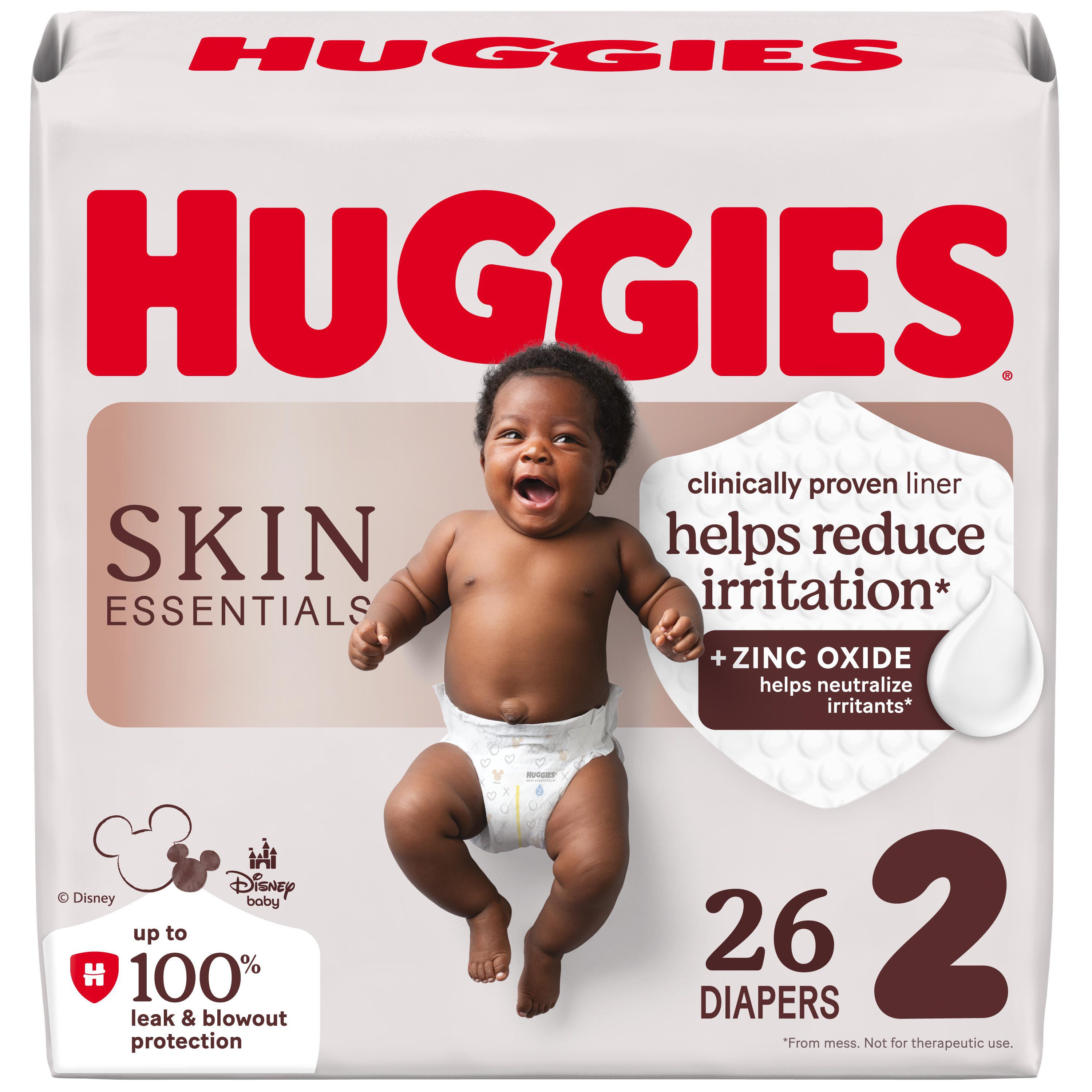 Huggies Skin Essentials Baby Diapers, Size 2 (12-18 lbs) - Shop Diapers ...