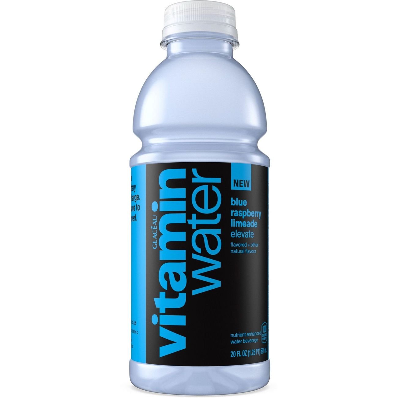 Glaceau Vitaminwater Nutrient Enhanced Water Beverage - Blue Raspberry ...