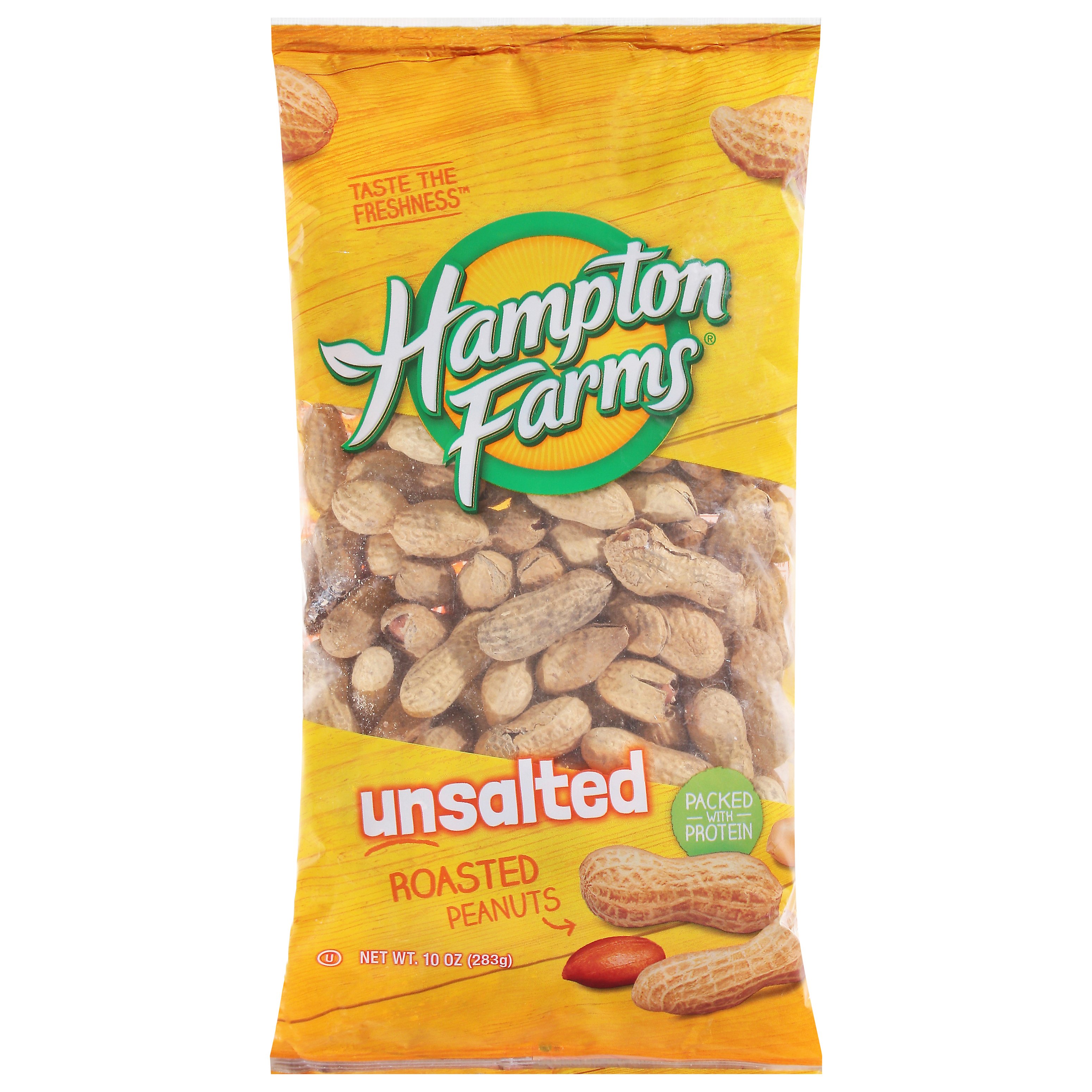 Hampton Farms Roasted Unsalted Peanuts - Shop Nuts & seeds at H-E-B