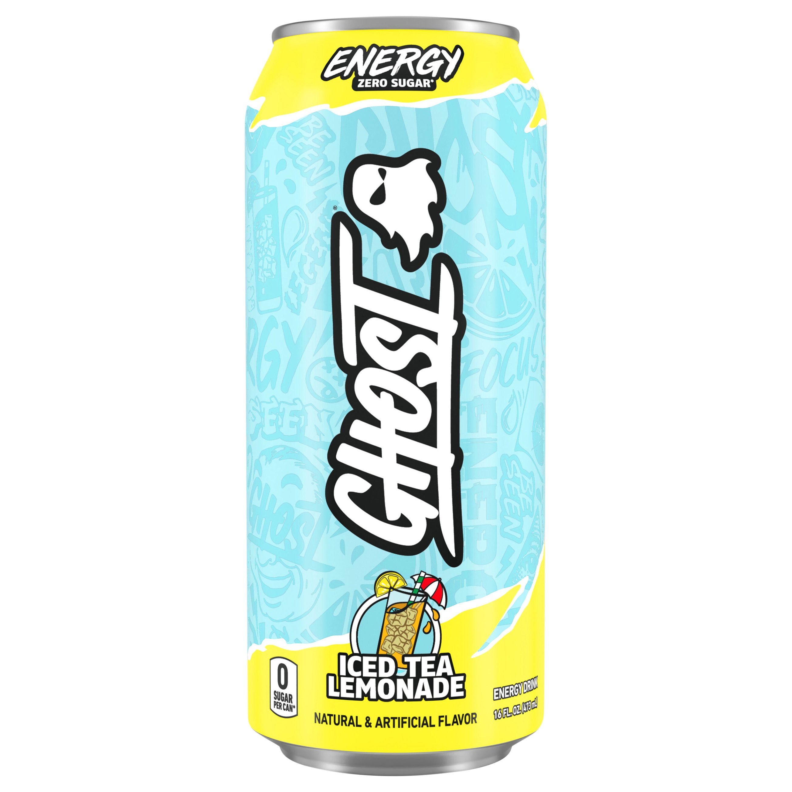 Ghost Zero Sugar Energy Drink - Iced Tea Lemonade - Shop Sports ...