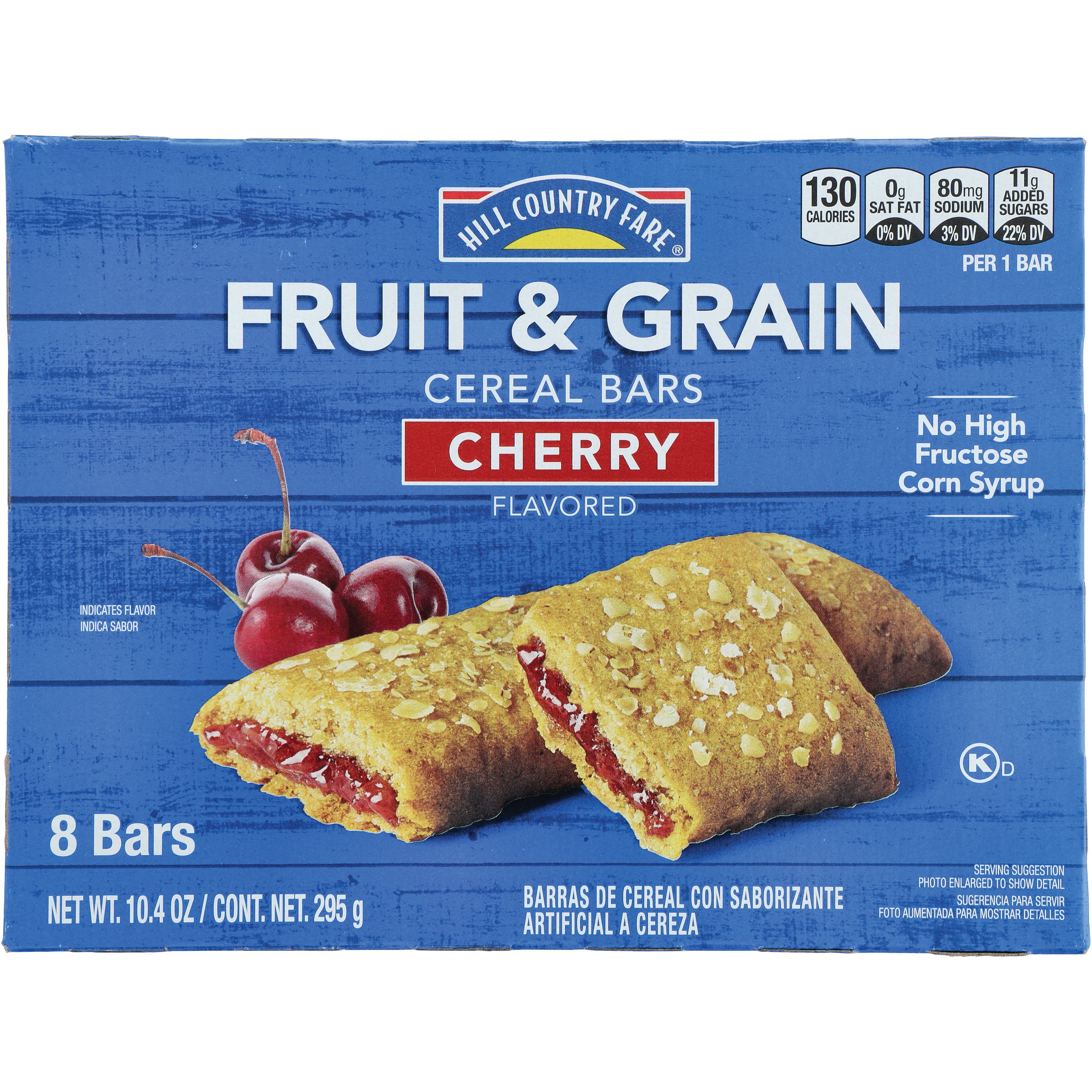Hill Country Fare Fruit & Grain Cereal Bars - Cherry - Shop Granola ...