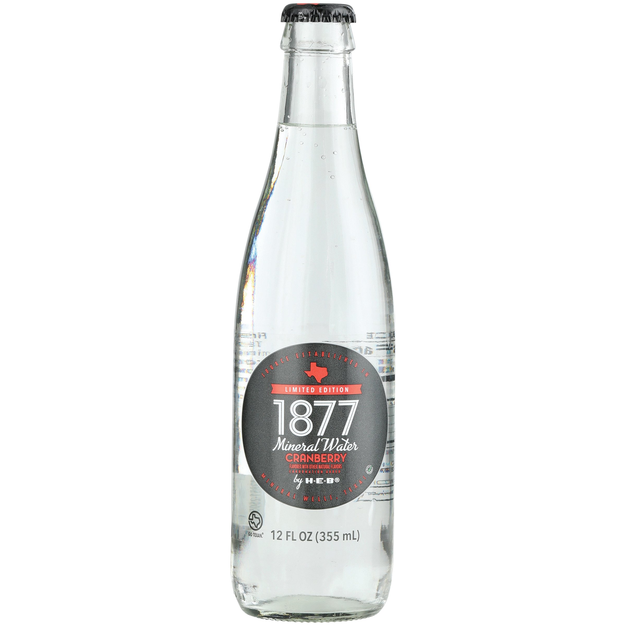 H-E-B 1877 Cranberry Mineral Water - Shop Water at H-E-B
