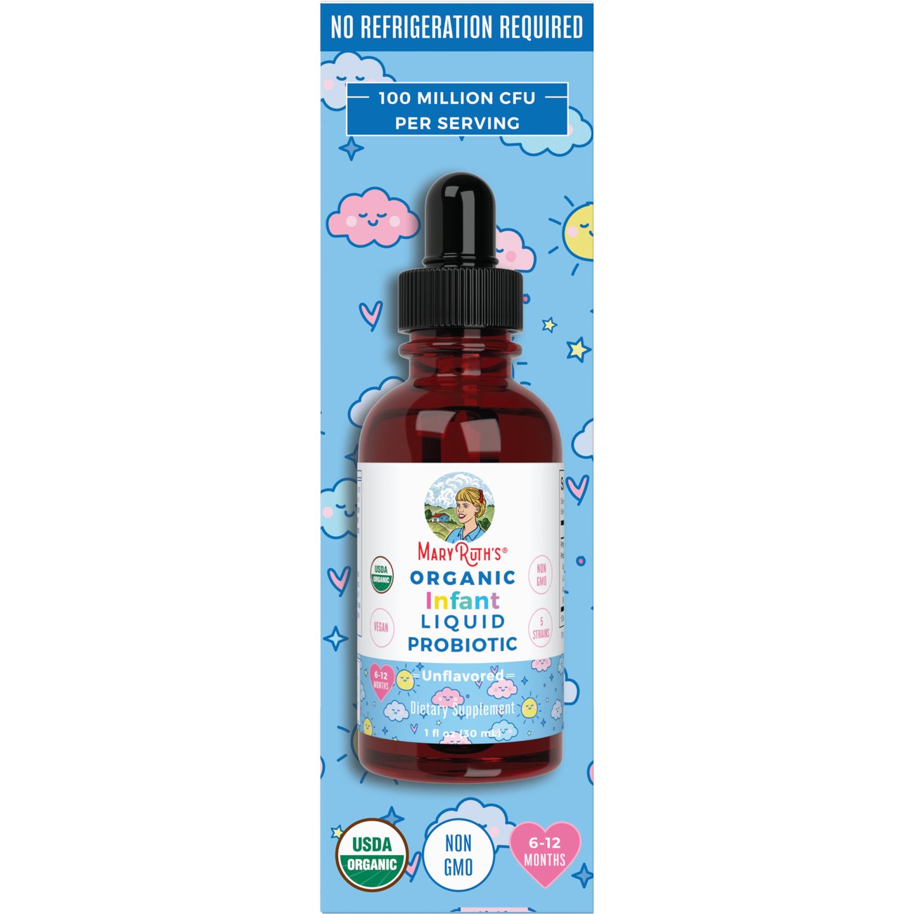 Mary Ruth's Organic Infant Liquid Probiotic - Shop Digestion & nausea ...