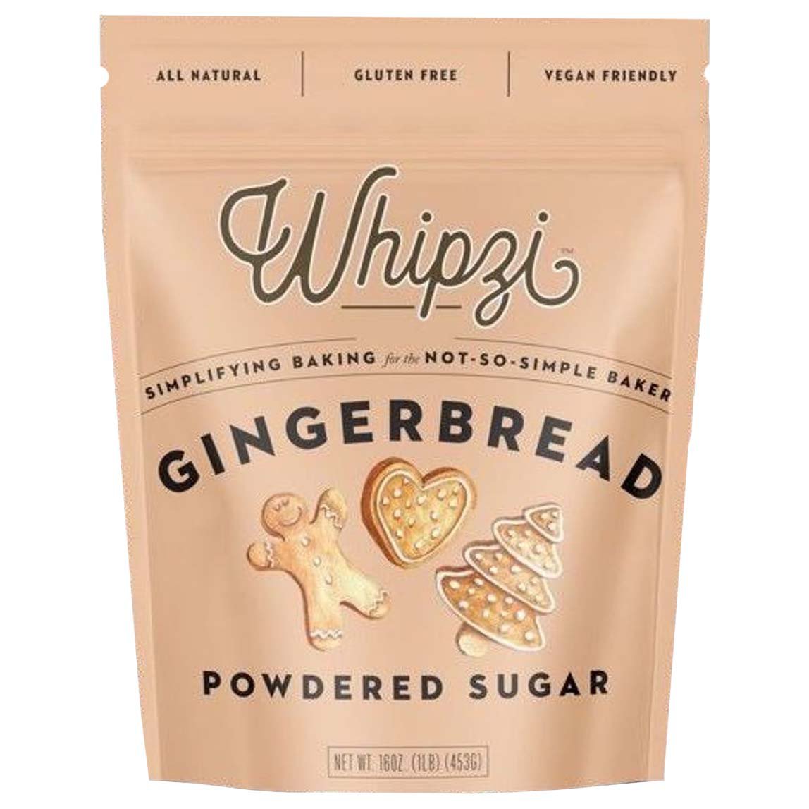 Whipzi Gingerbread Flavor Powdered Sugar - Shop Sugar at H-E-B