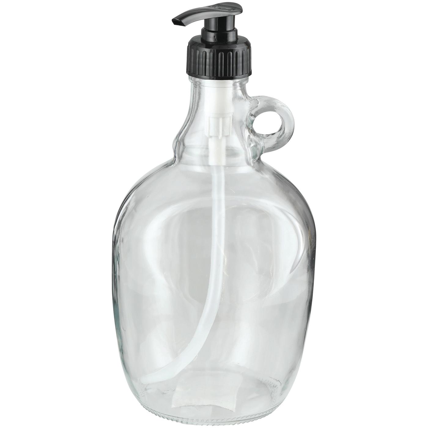 Destination Holiday Glass Pump Dispenser - Shop Sink & kitchen ...