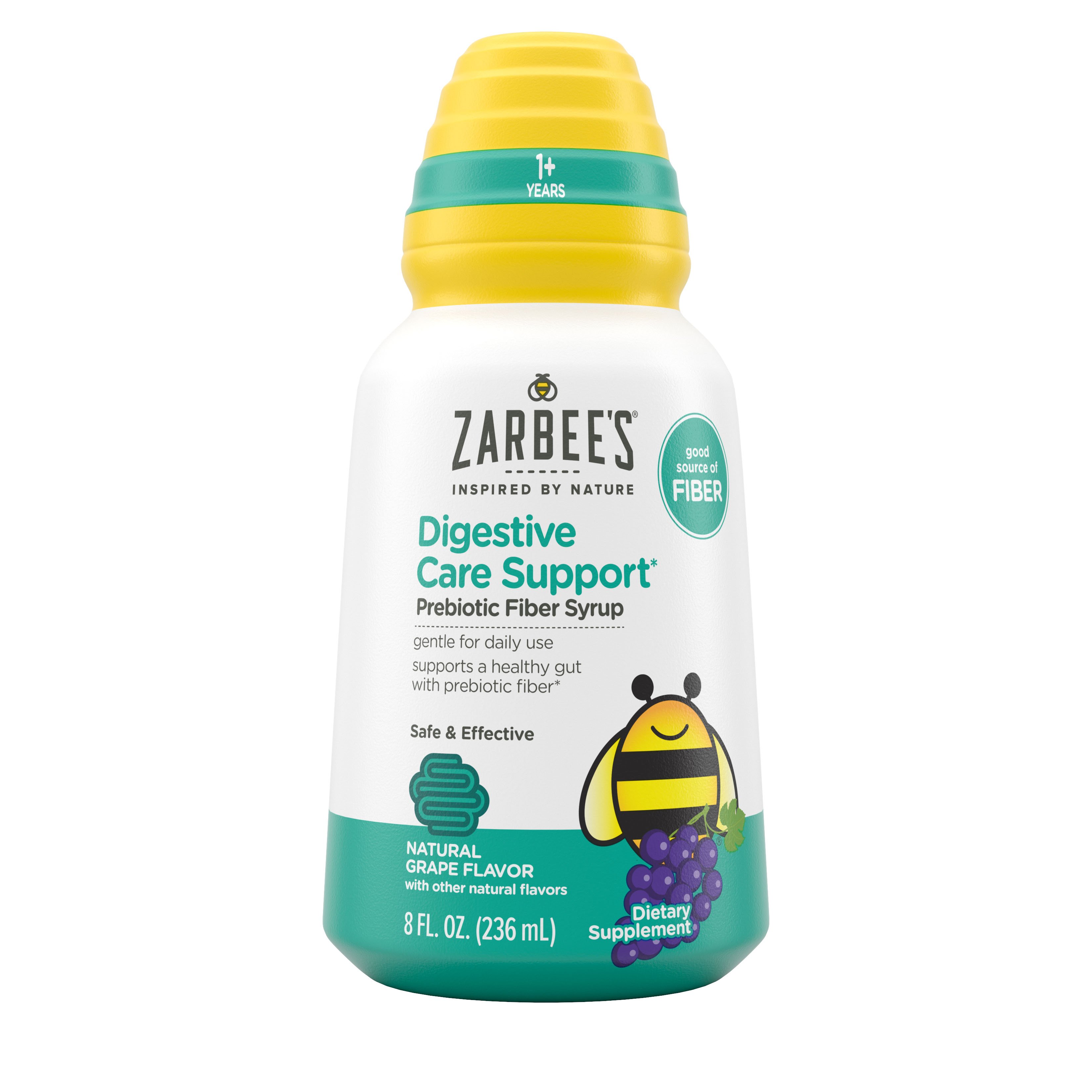 Zarbee's Digestive Care Support Prebiotic Fiber Syrup - Shop Digestion ...