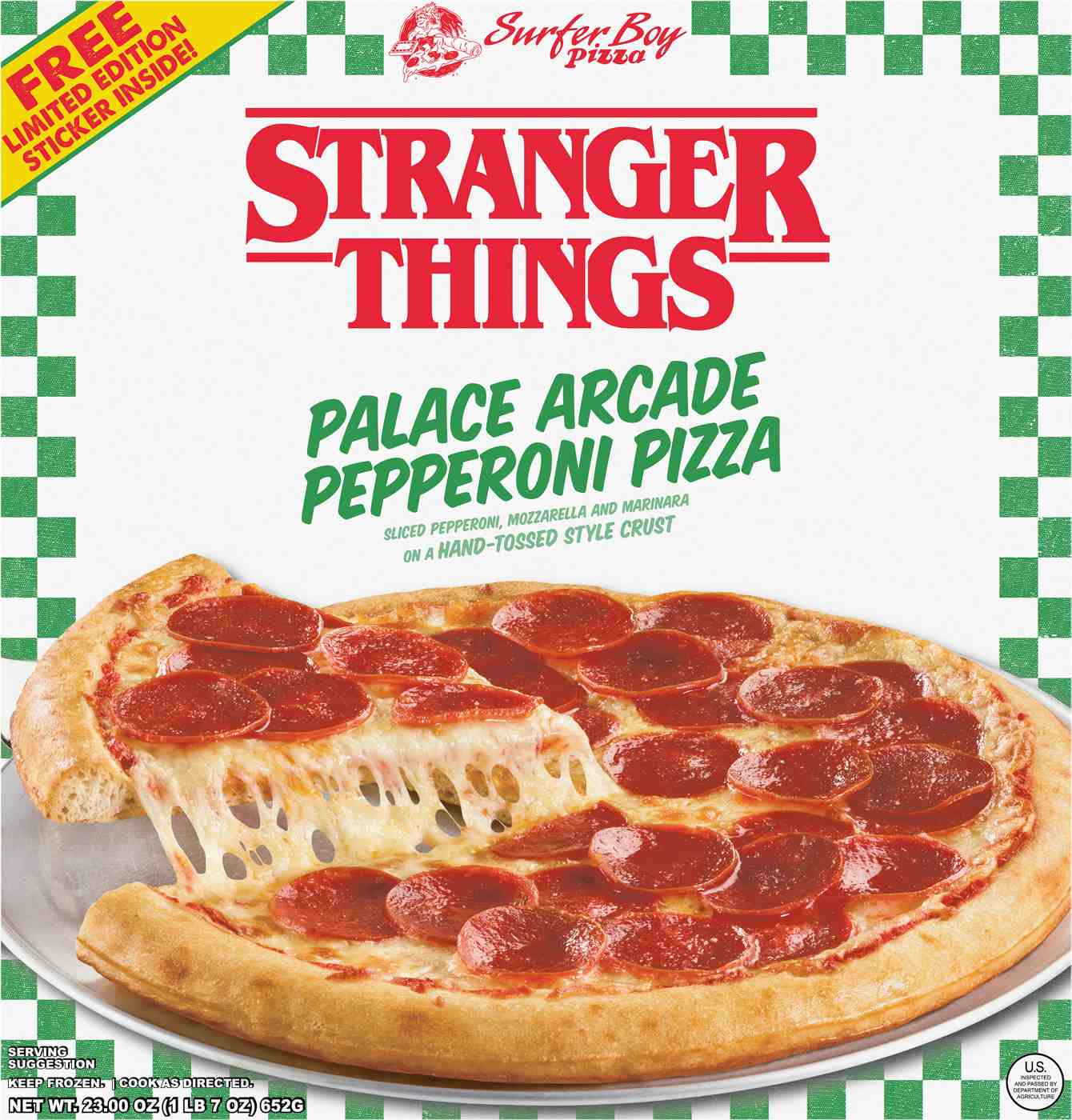 Stranger Things Palace Arcade Pepperoni Pizza - Shop Pizza at H-E-B