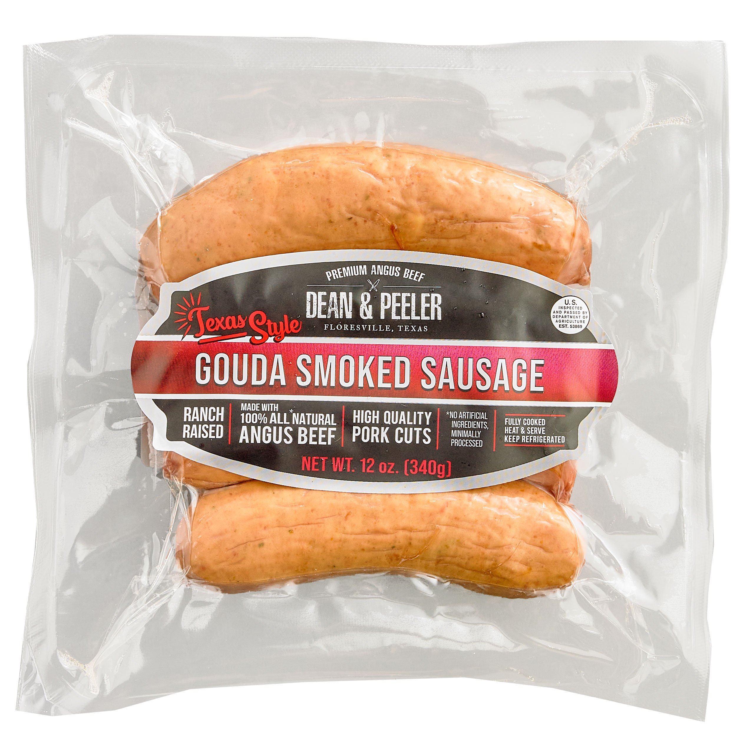 Dean Peeler Gouda Smoked Sausage 12 Oz Central Market Really