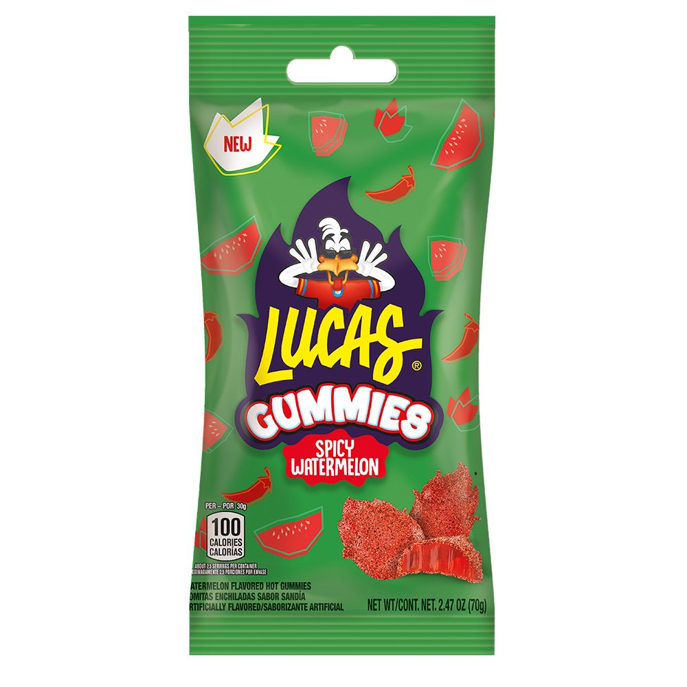 Lucas Spicy Watermelon Gummies - Shop Candy at H-E-B