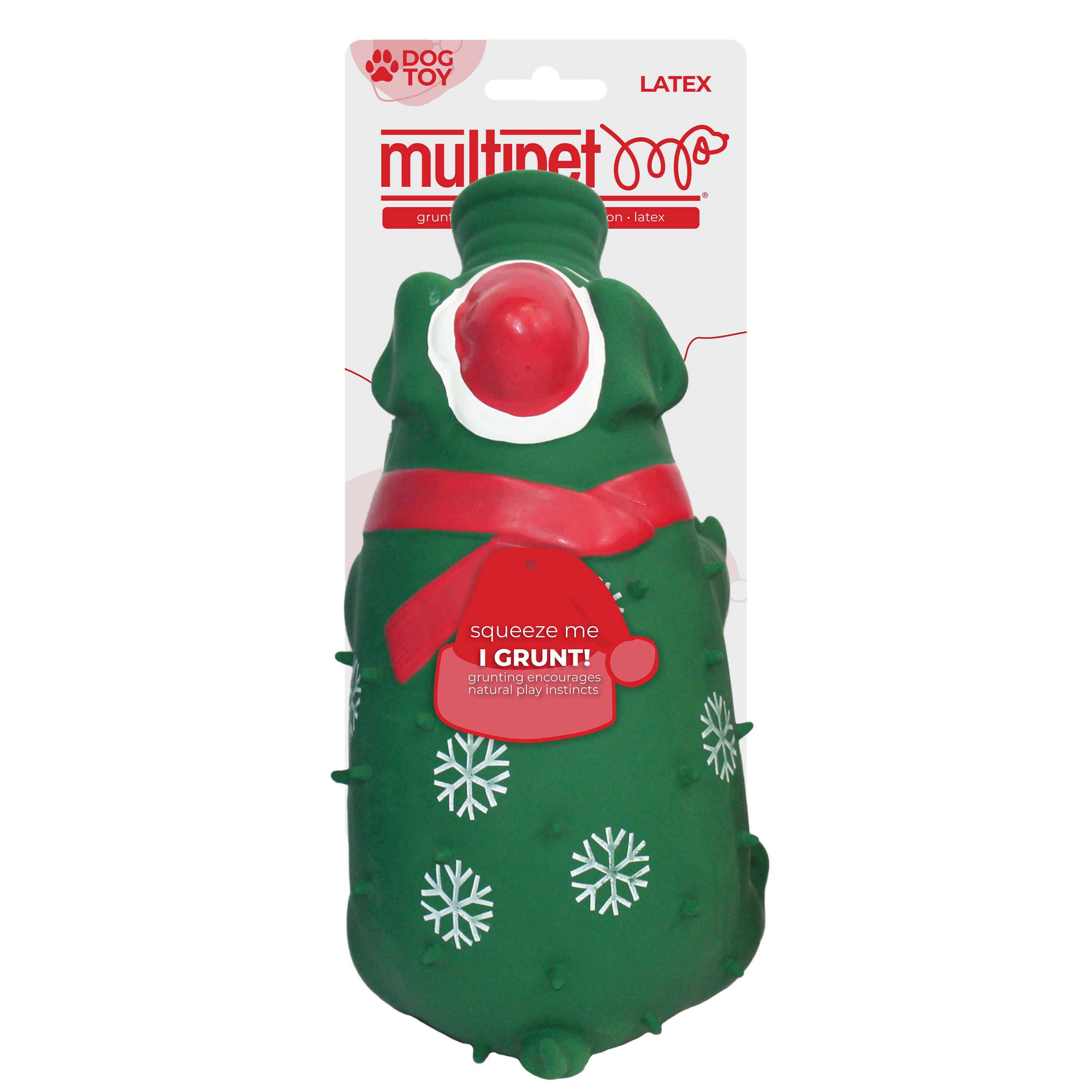 Multipet Goblets Santa Dog Toy - Shop Chew toys at H-E-B