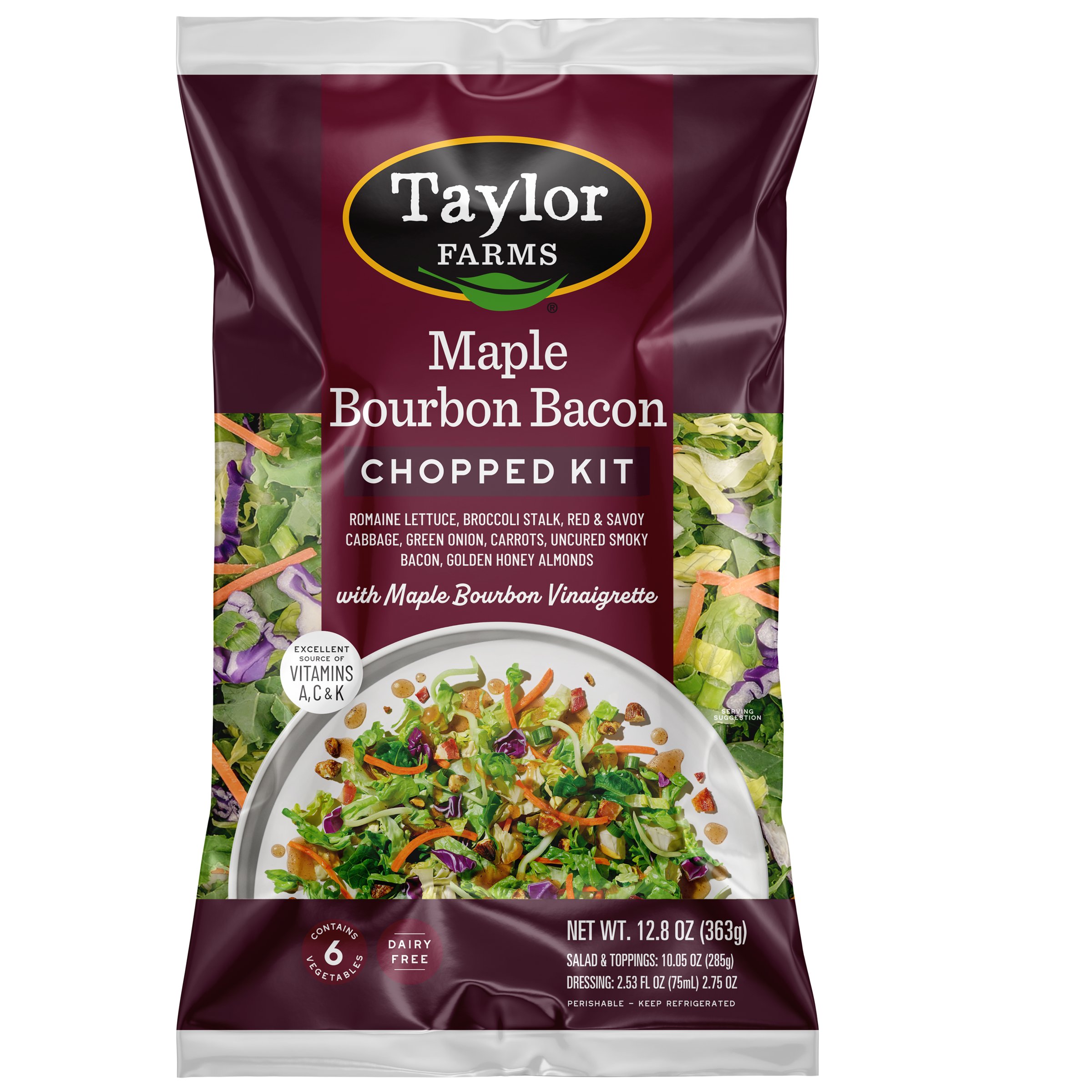 Taylor Farms Maple Bourbon Chopped Salad Kit - Shop Salads at H-E-B