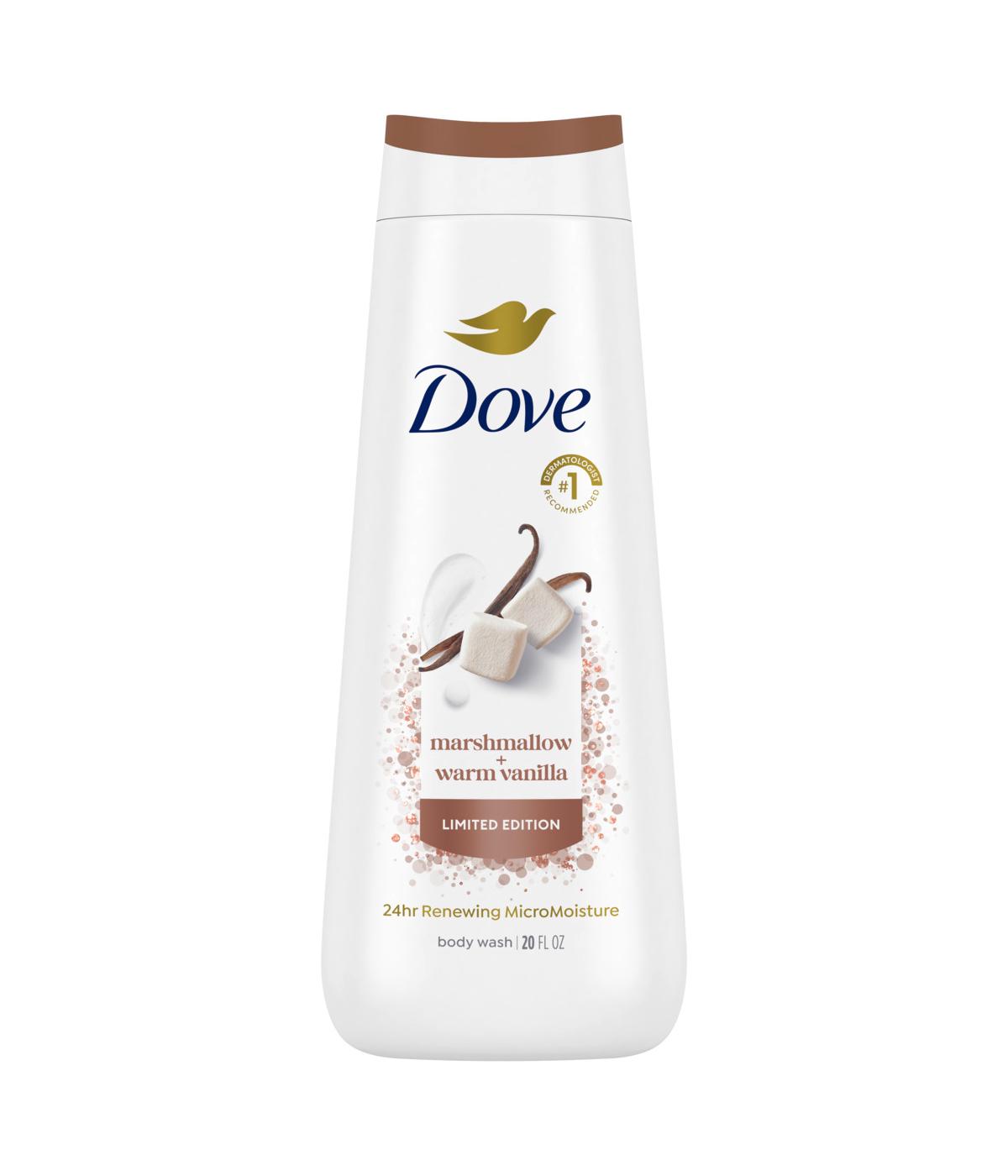 Dove Limited Edition Body Wash - Marshmallow & Warm Vanilla - Shop Body ...