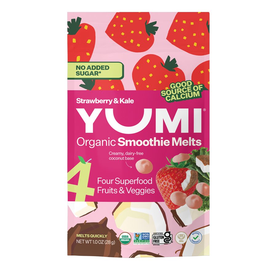 Yumi Organic Smoothie Melts - Strawberry & Kale - Shop Toddler food at ...