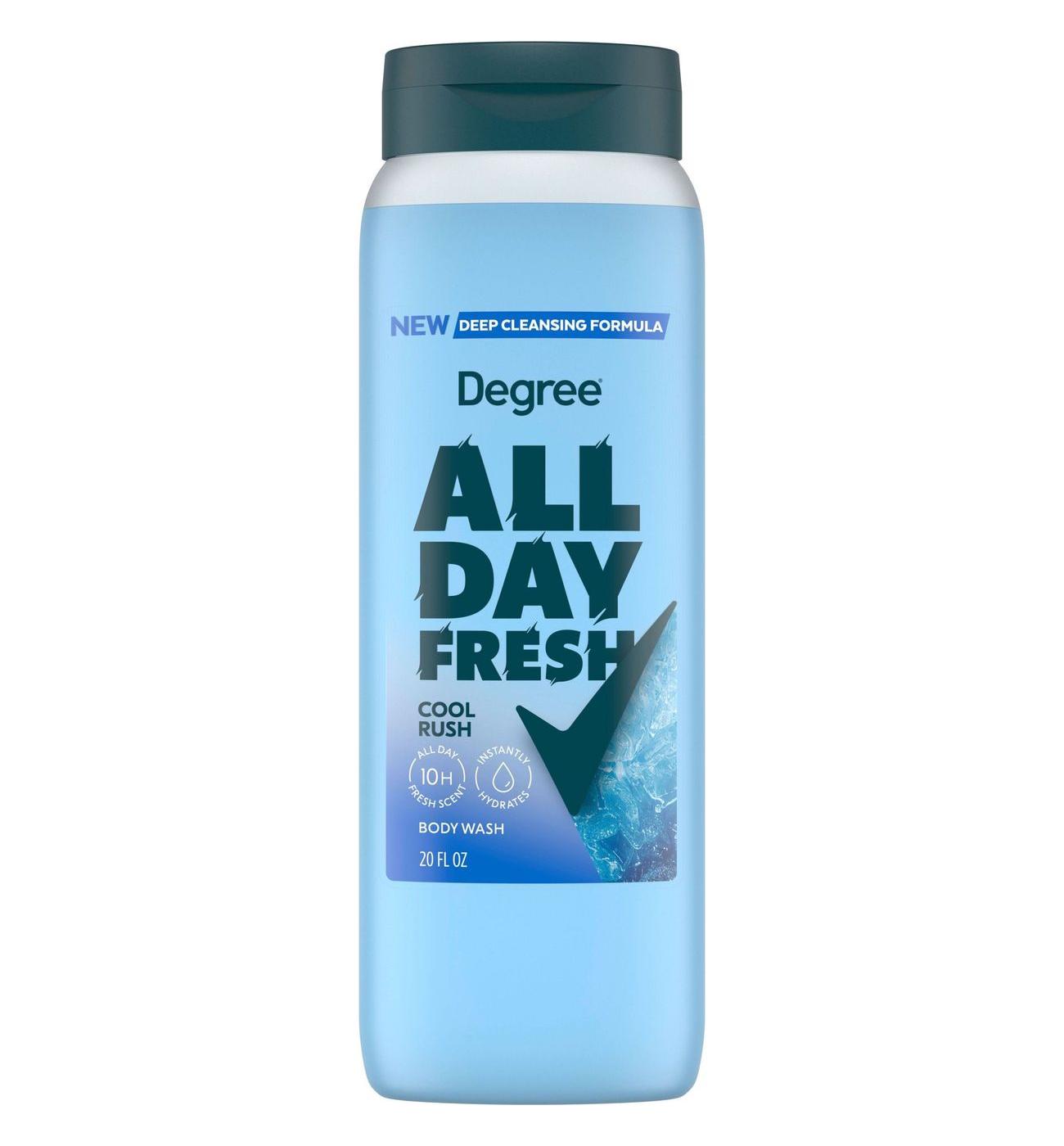 Degree Men Deep Cleansing All Day Fresh Body Wash - Cool Rush - Shop ...
