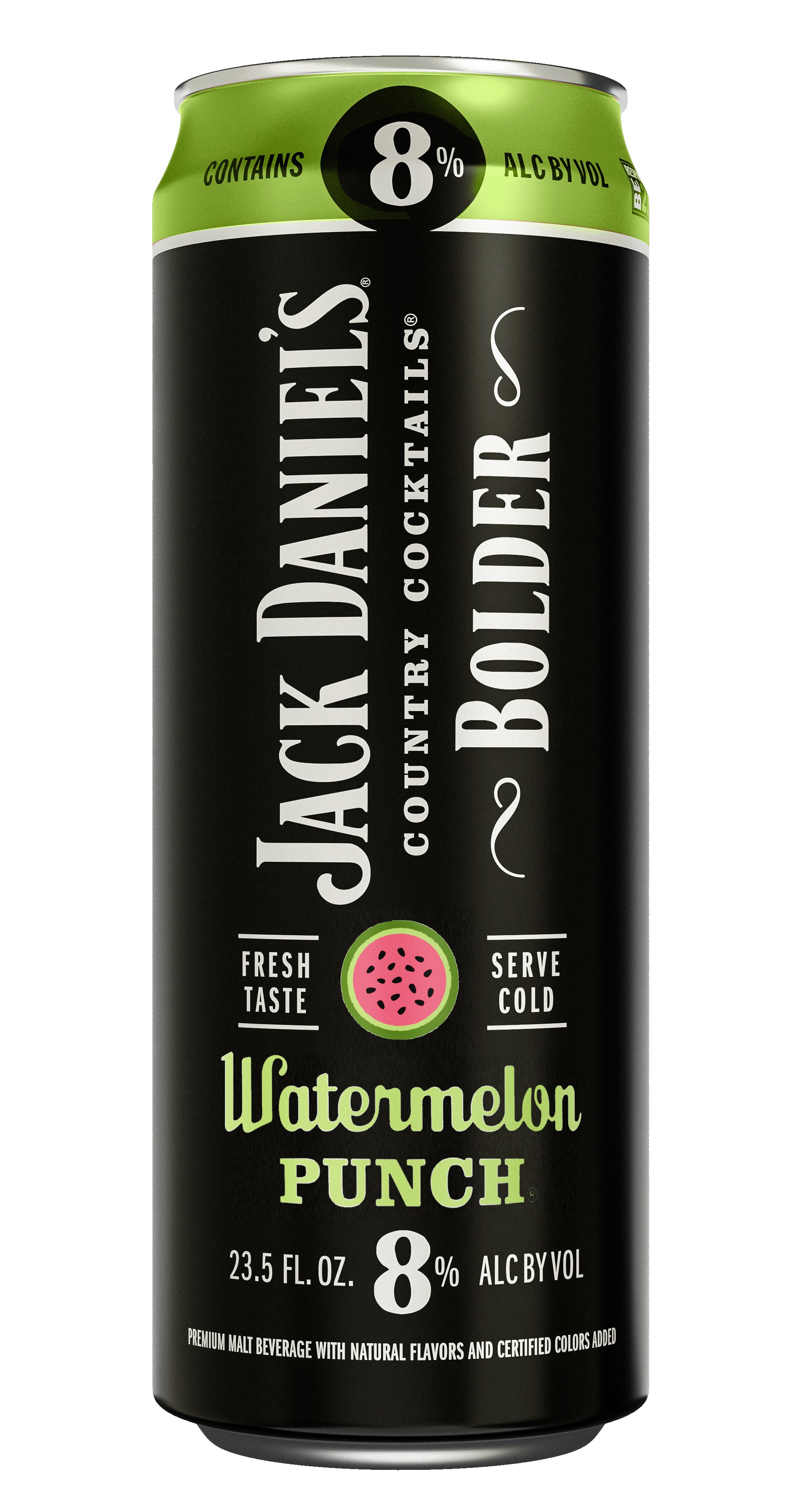 Jack Daniels Country Cocktails Bolder Watermelon Punch - Shop Malt ...