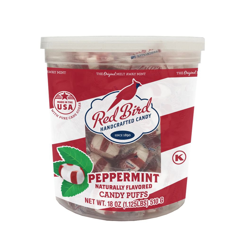 Red Bird Peppermint Candy Puffs - Shop Candy at H-E-B