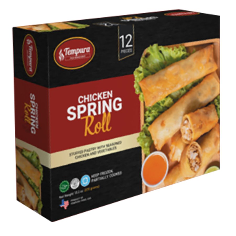 Tempura Foods Chicken Spring Rolls, 13.2 oz | Central Market - Really ...