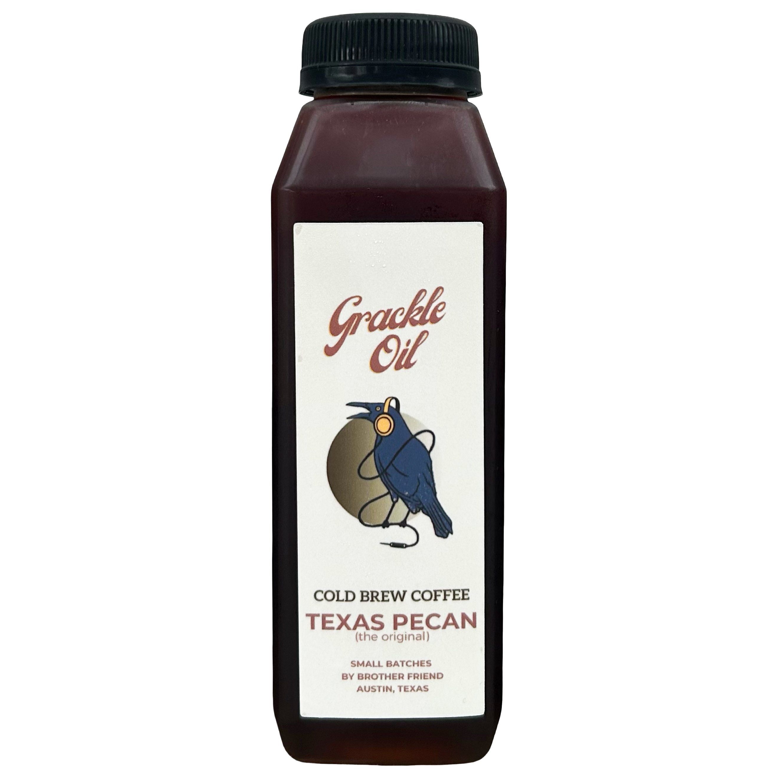 Grackle Oil Cold Brew Coffee - Texas Pecan, 12 oz | Central Market ...