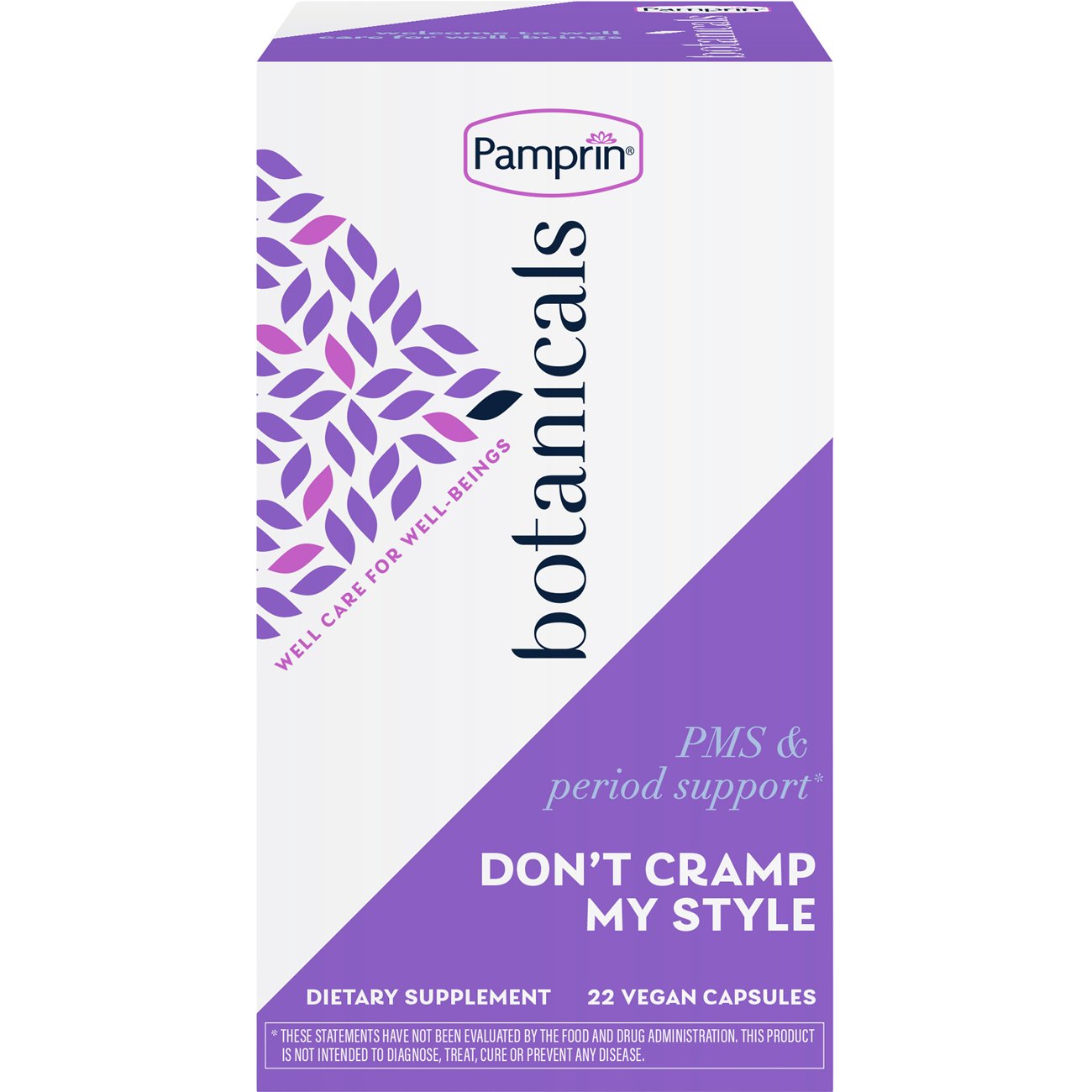 Pamprin Botanicals Don't Cramp My Style PMS & Period Support - Shop ...