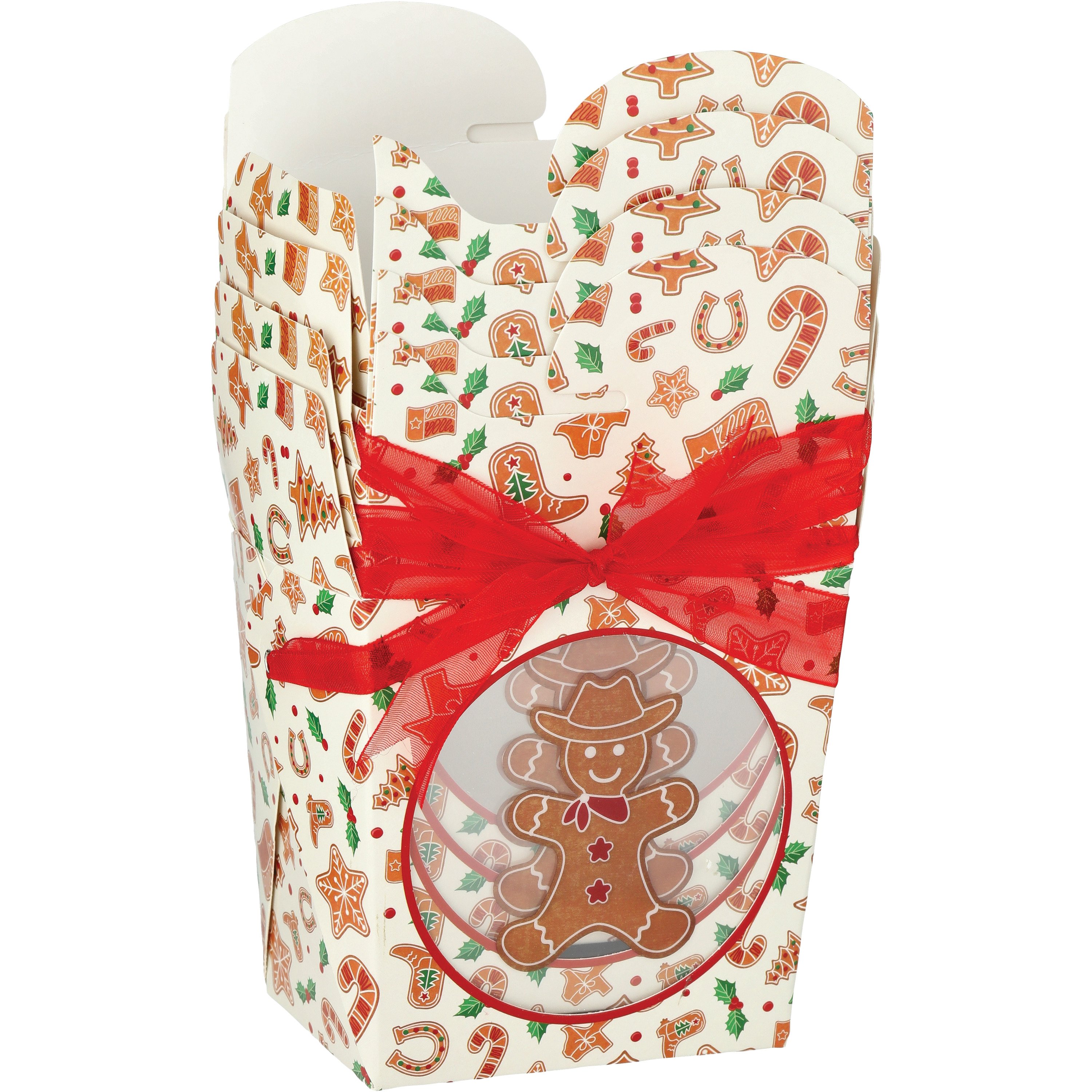 Destination Holiday Cowboy Gingerbread Take Out Box - Shop Food storage ...