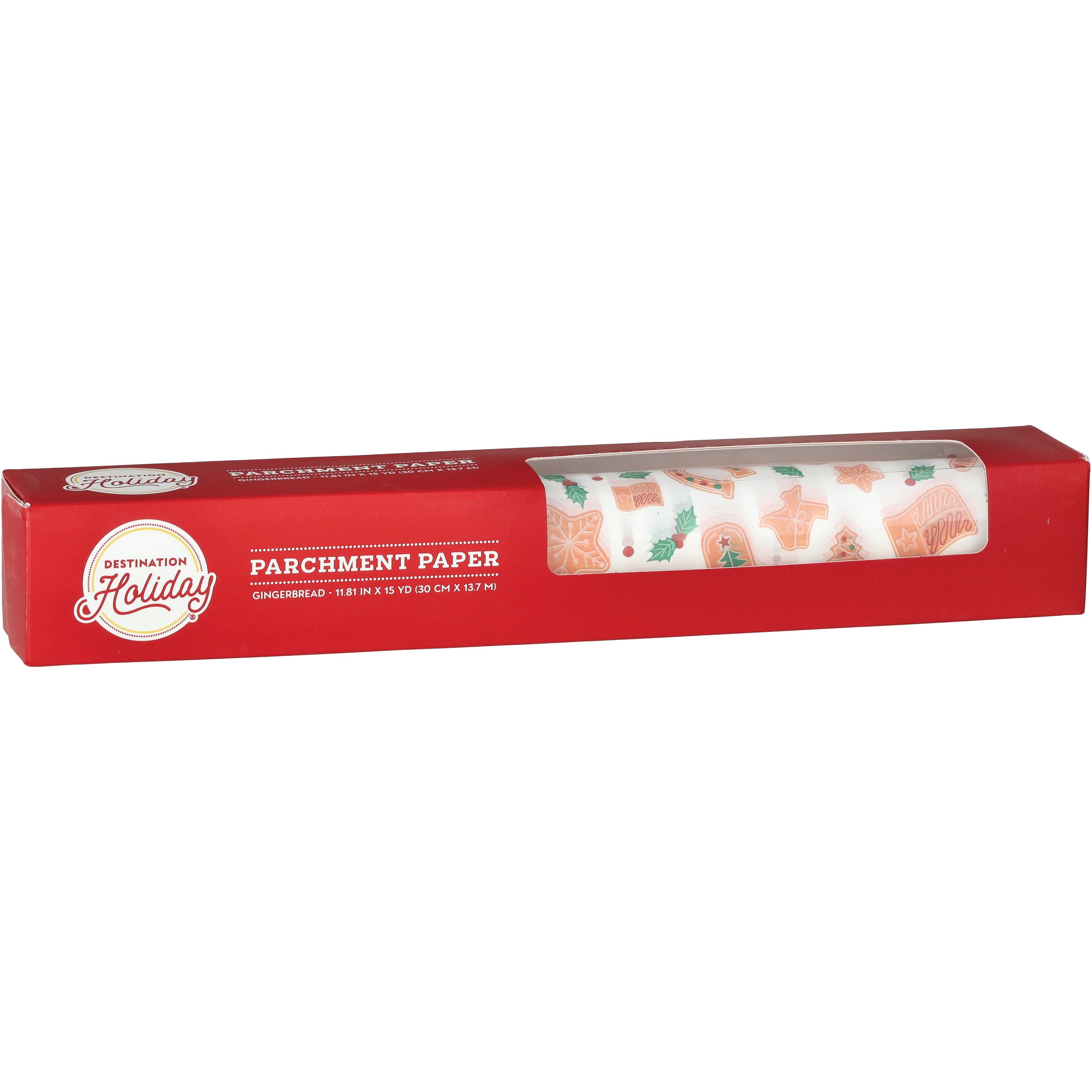 Destination Holiday Gingerbread Print Parchment Paper - Shop Baking ...