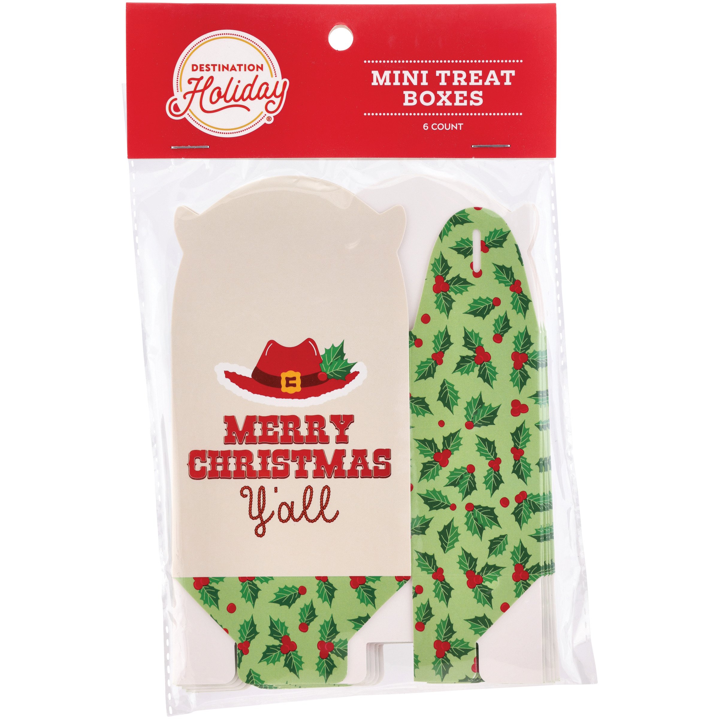 Destination Holiday Merry Christmas Mini Treat Boxes - Shop Favors at H-E-B