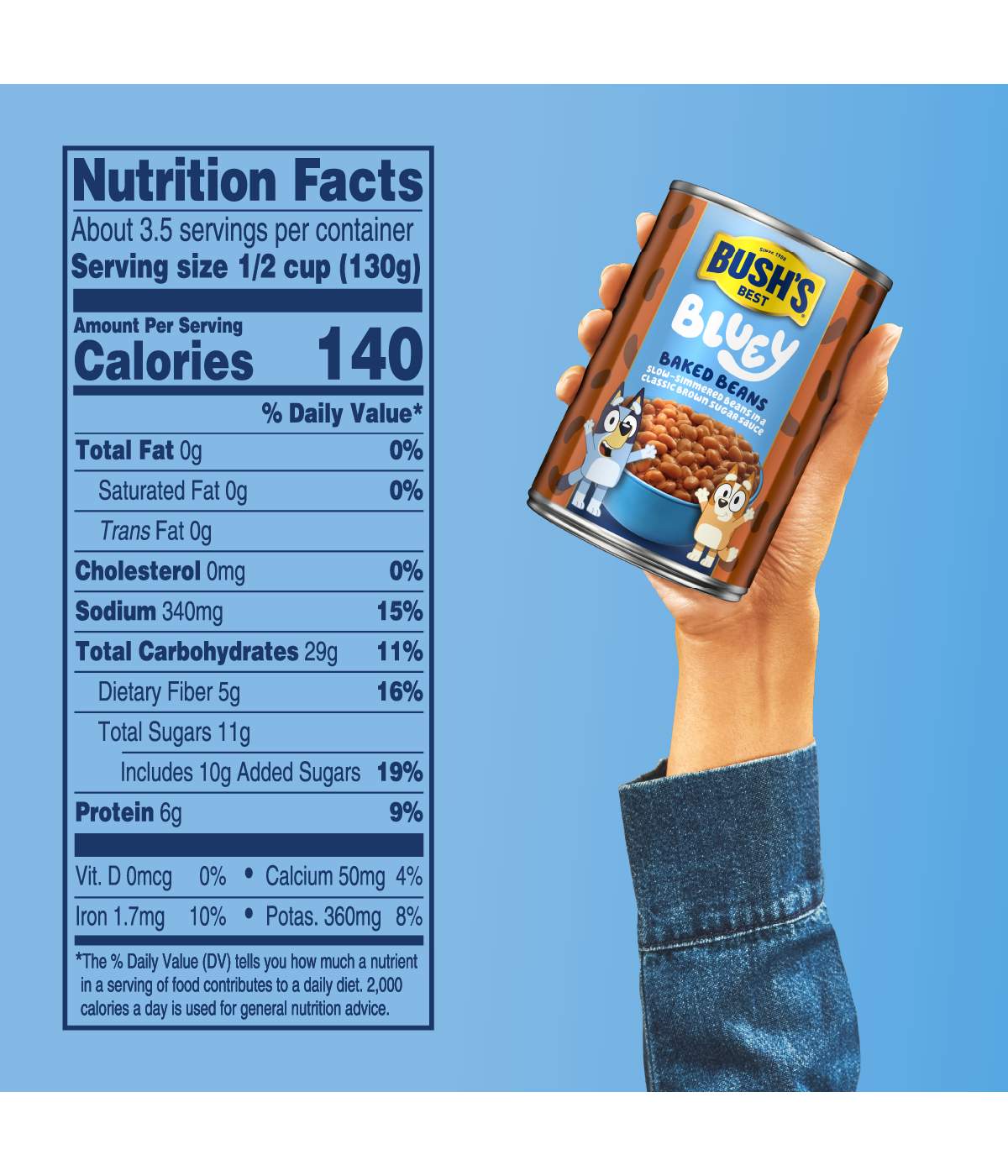 Bush's Best Bluey Baked Beans - Shop Beans & legumes at H-E-B